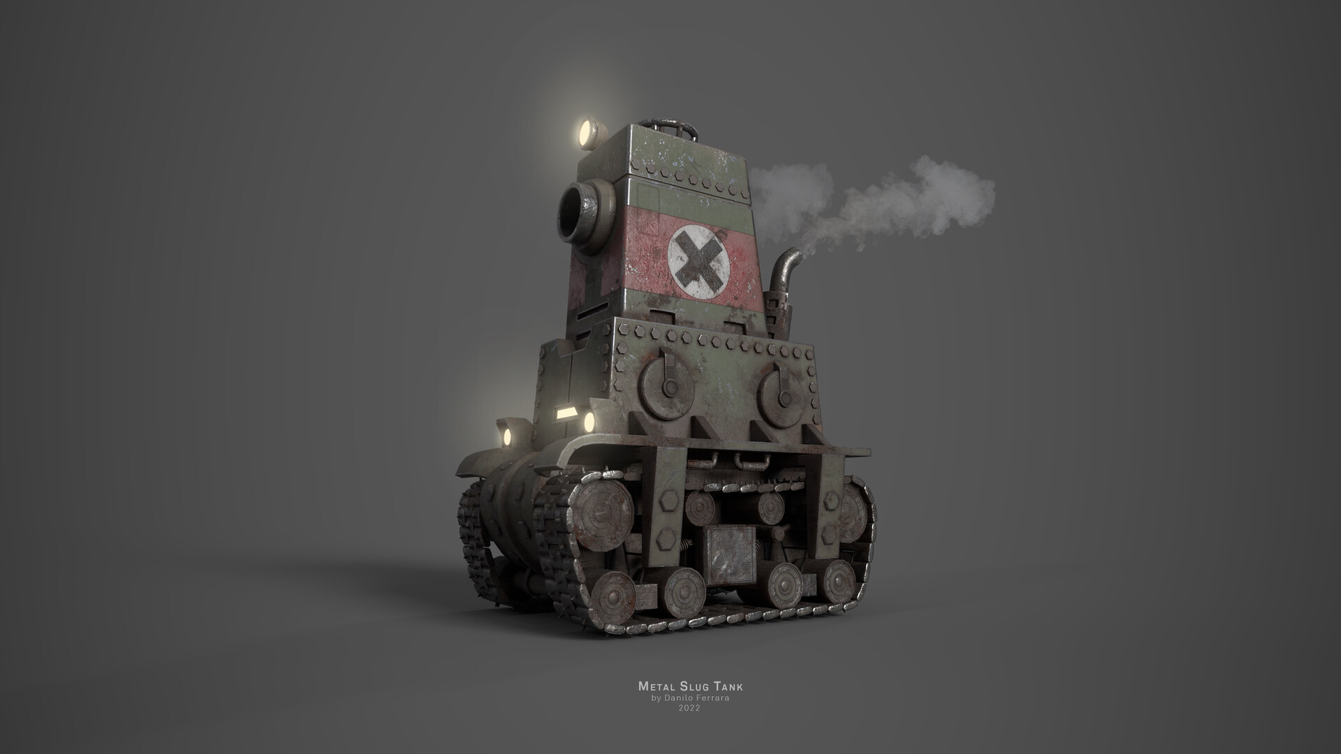 ArtStation - Metal Slug Tank (Remake)