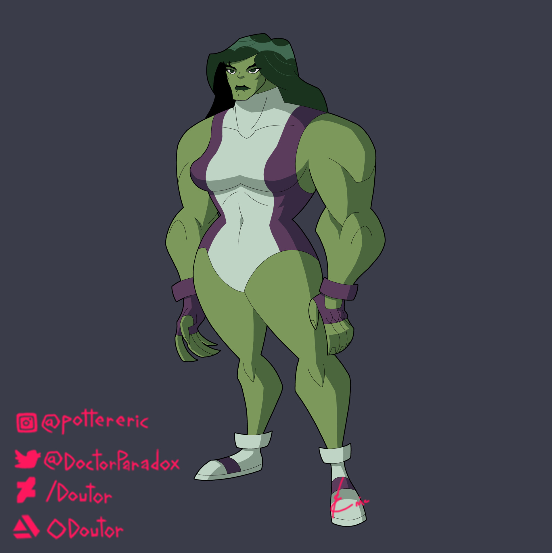 Artstation She Hulk