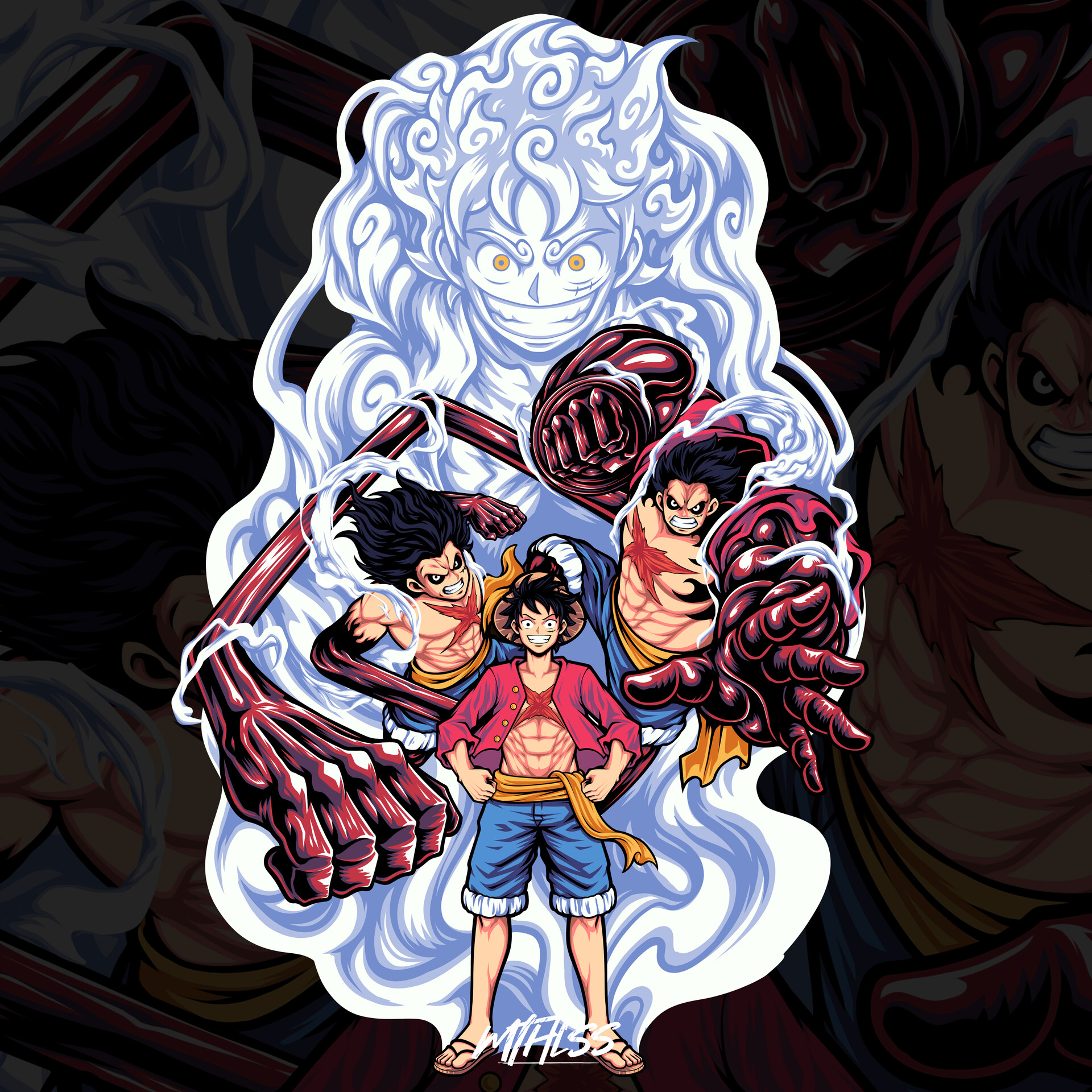 ArtStation - Monkey D. Luffy