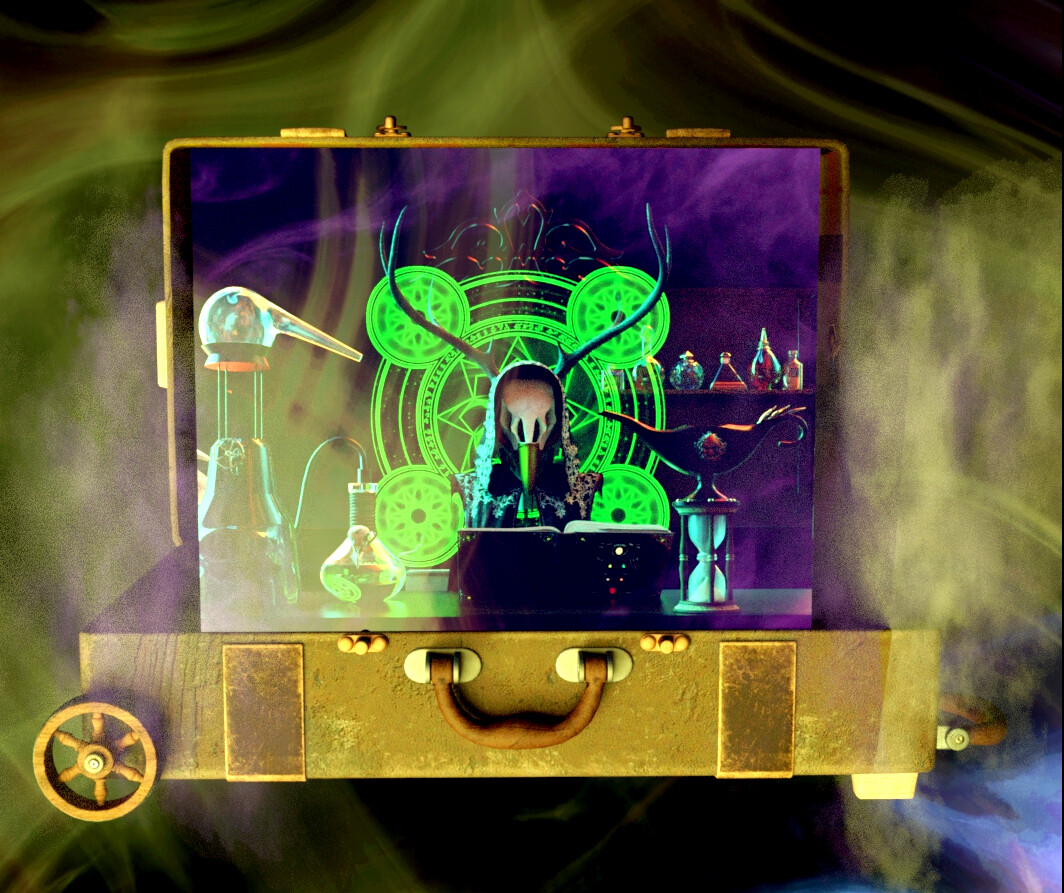 ArtStation - Oct 15 - Alchemist's Luggage