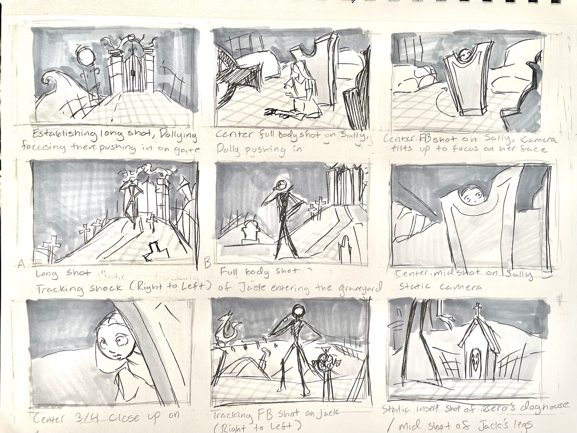 ArtStation - Jack's Lament Storyboard Study