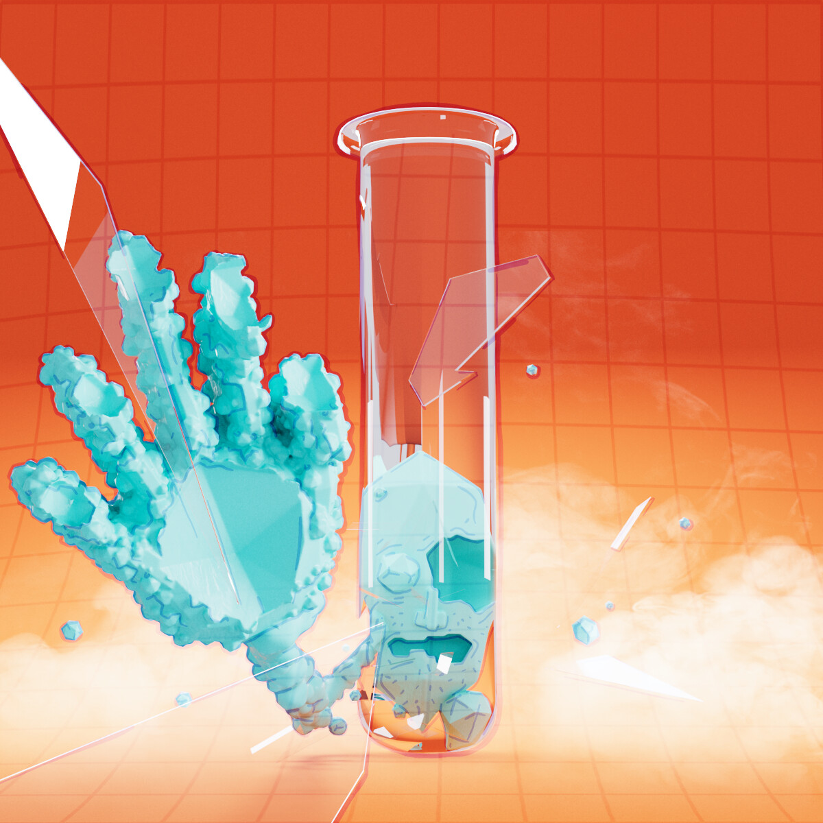 ArtStation - Test tube clone