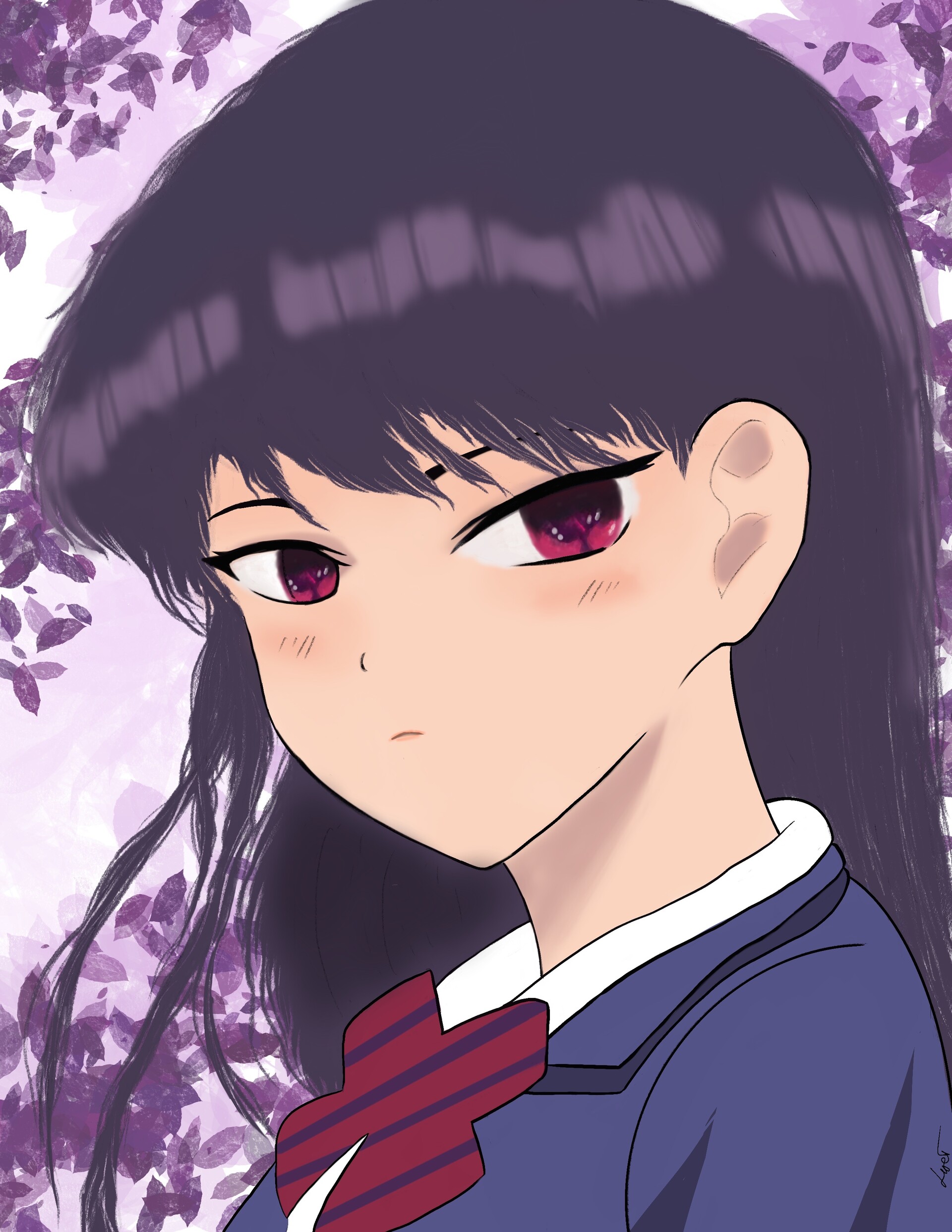 ArtStation - Komi can’t communicate My fan art