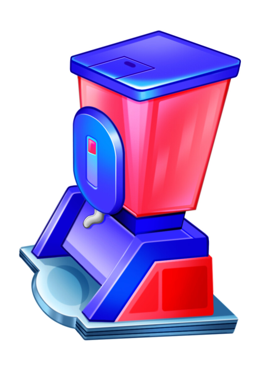ArtStation - Soda machine ui design
