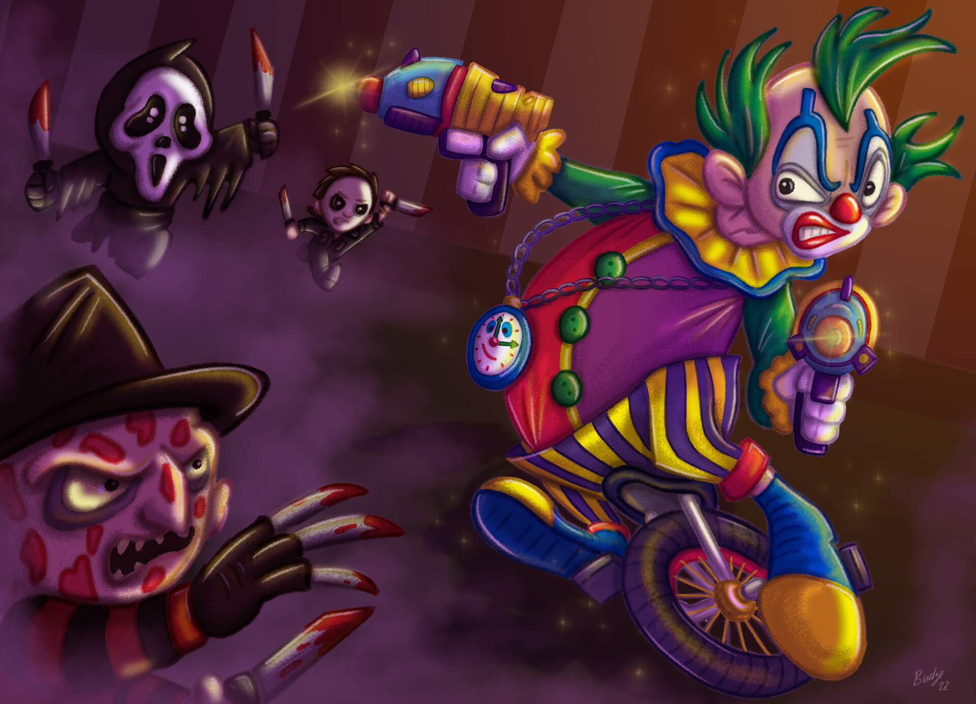ArtStation - Battle Clown