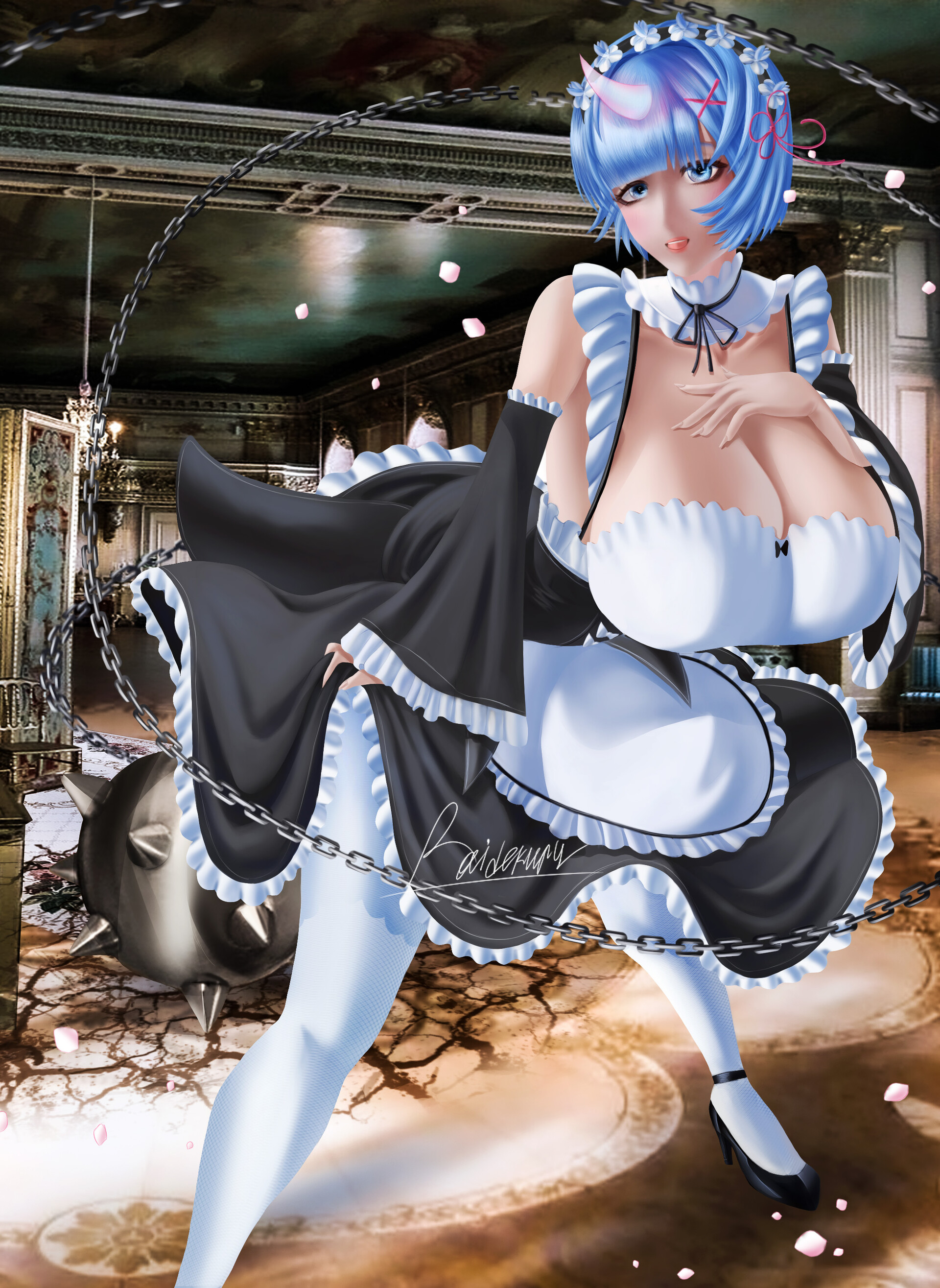 ArtStation - Rem (Re:Zero)