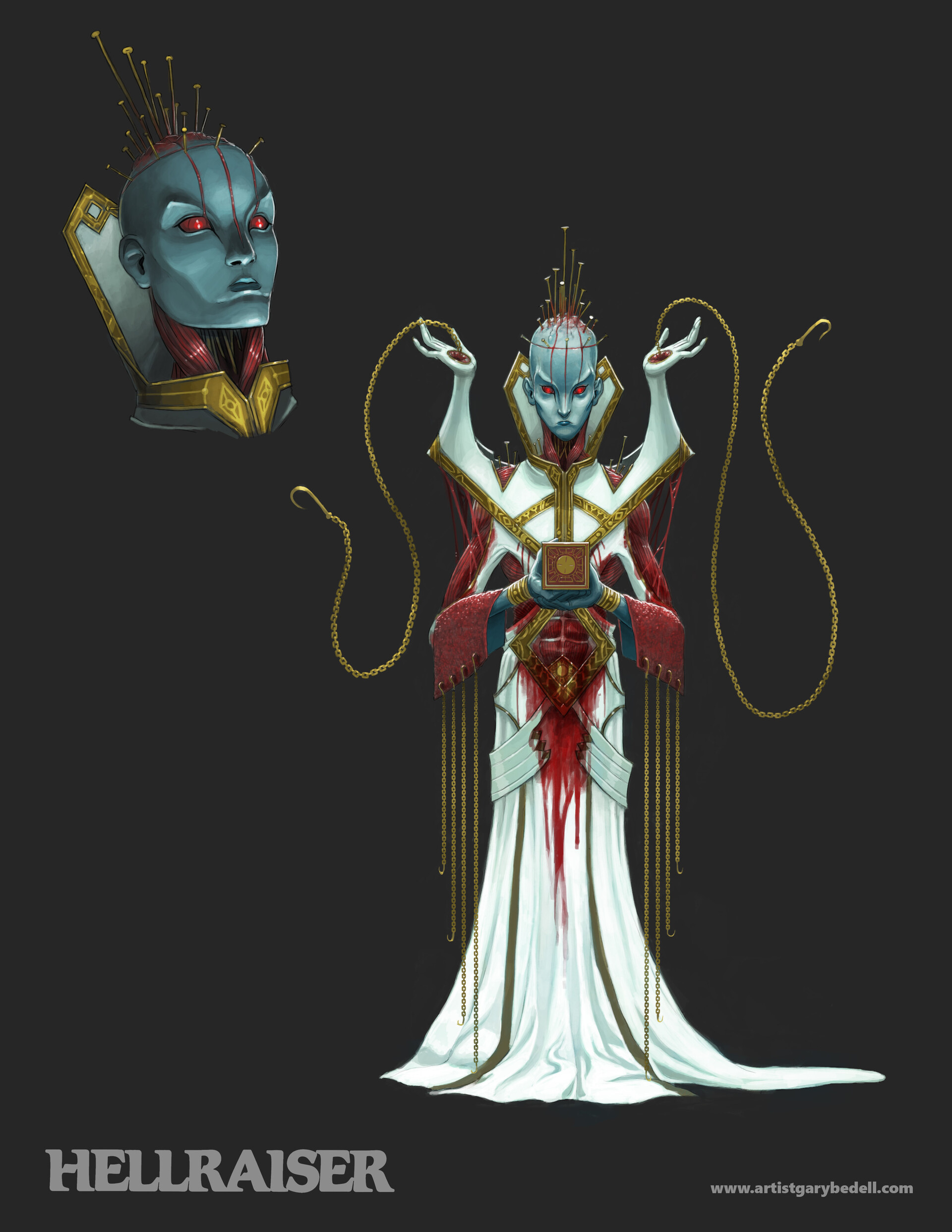 ArtStation - Horror Icons Reimagined: Hellraiser