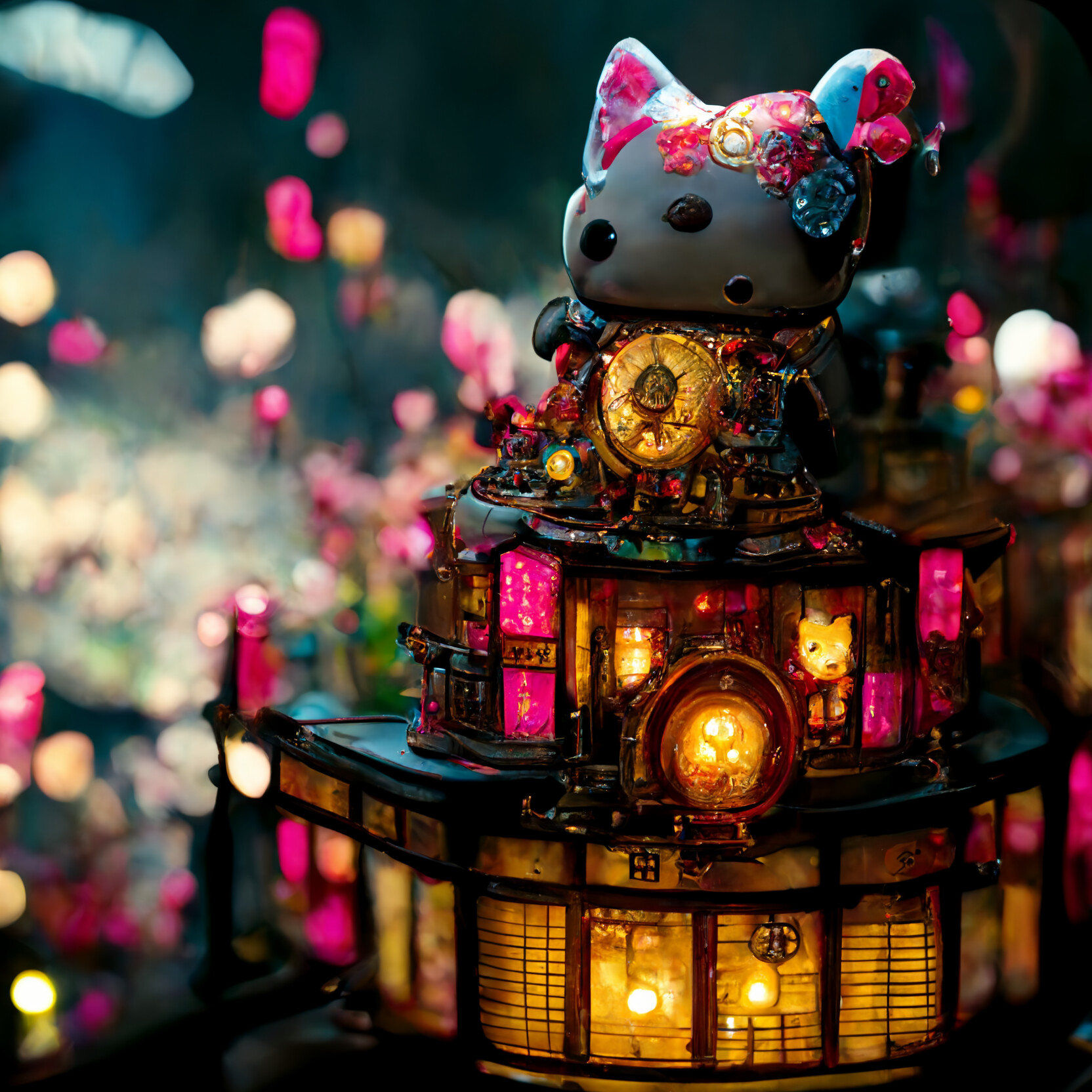 Marta Paulavičiūtė - Hello kitty steampunk theme parks