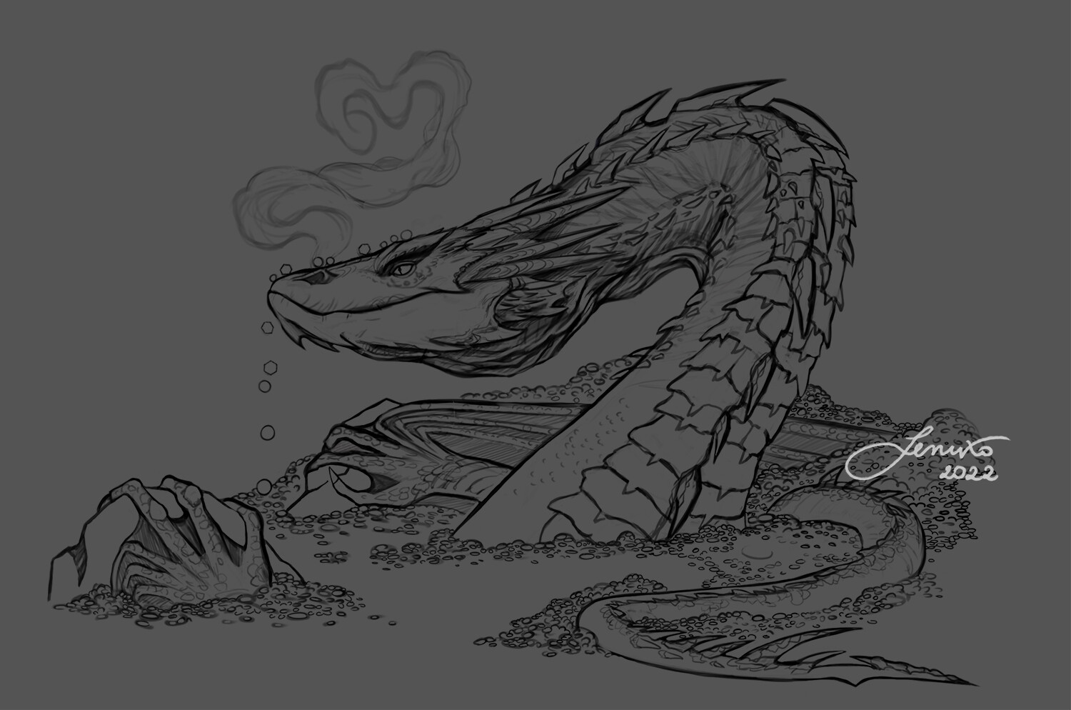 Smaug The Dragon 2022 Design