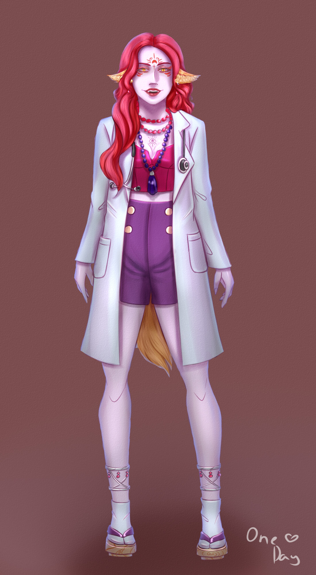 ArtStation - Fox woman