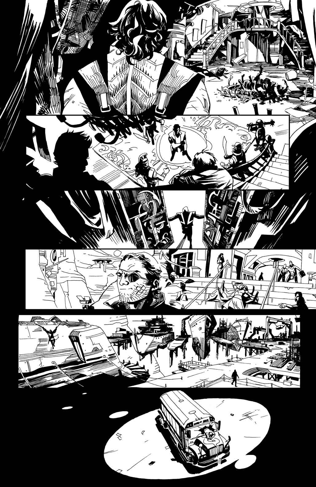 ArtStation - FALLEN - Comic Art