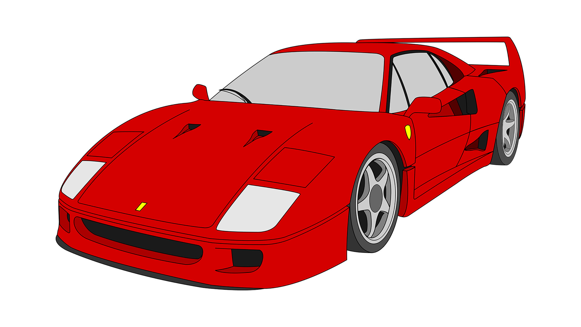 ArtStation - Ferrari F40