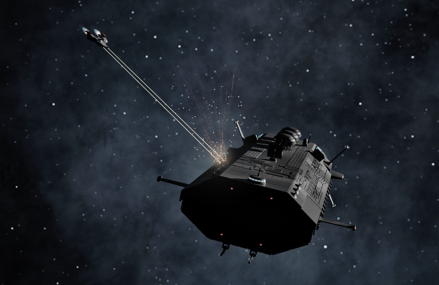 ArtStation - Space Attack