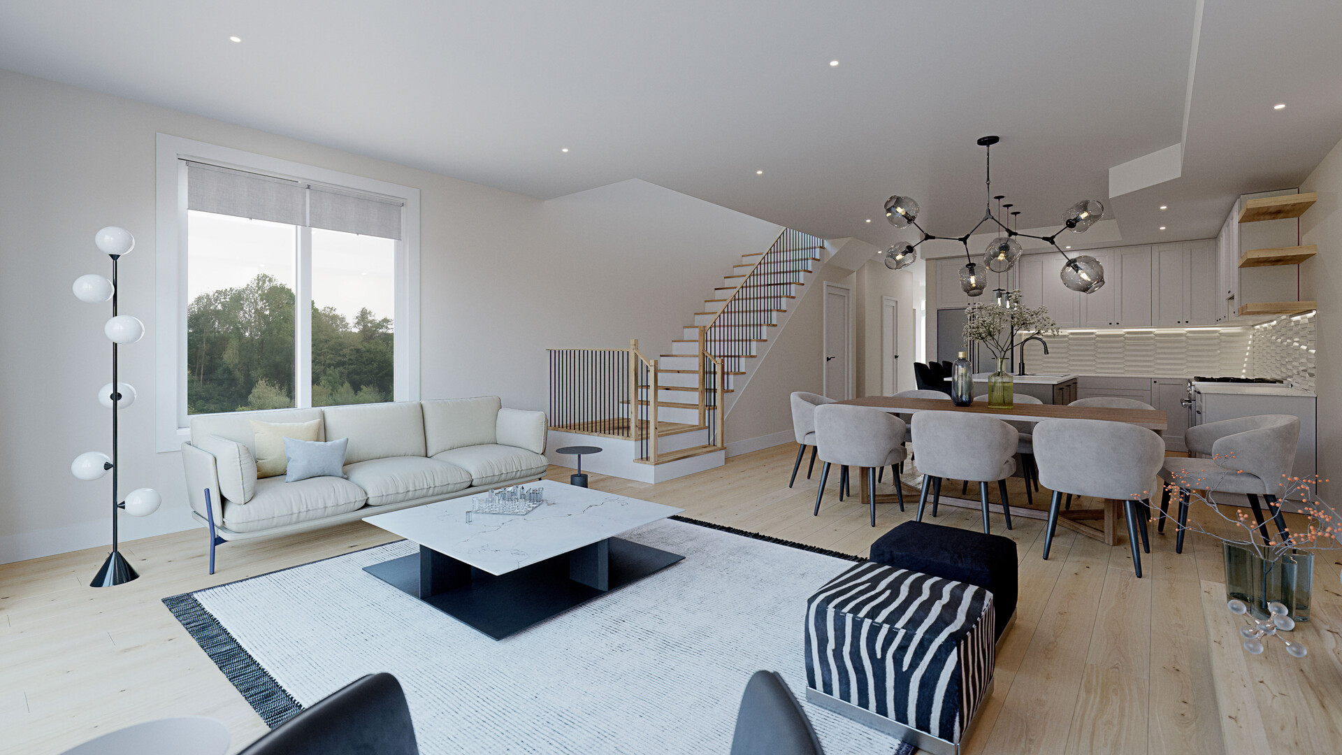 INNA 3D - Interior 3D Rendering for Maple Leaf Custom Homes, Canada
