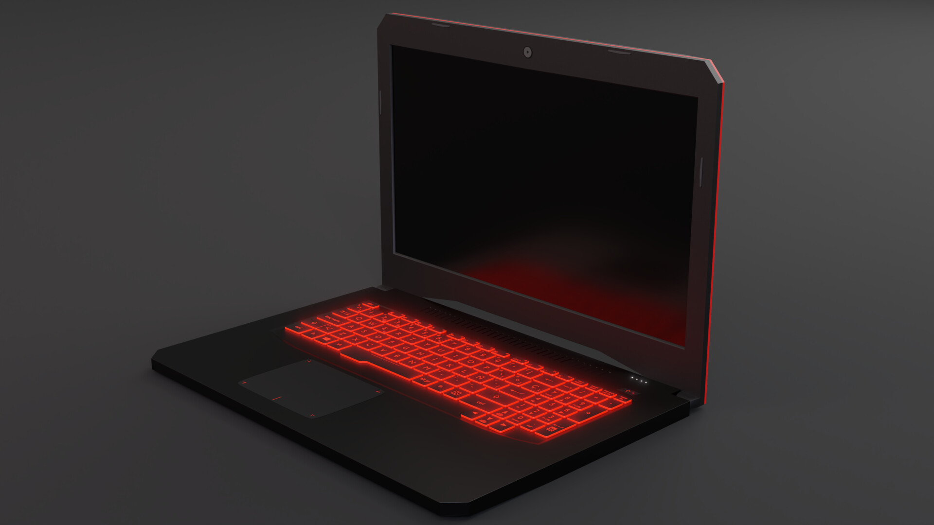 ArtStation - Black Notebook with Red Lights