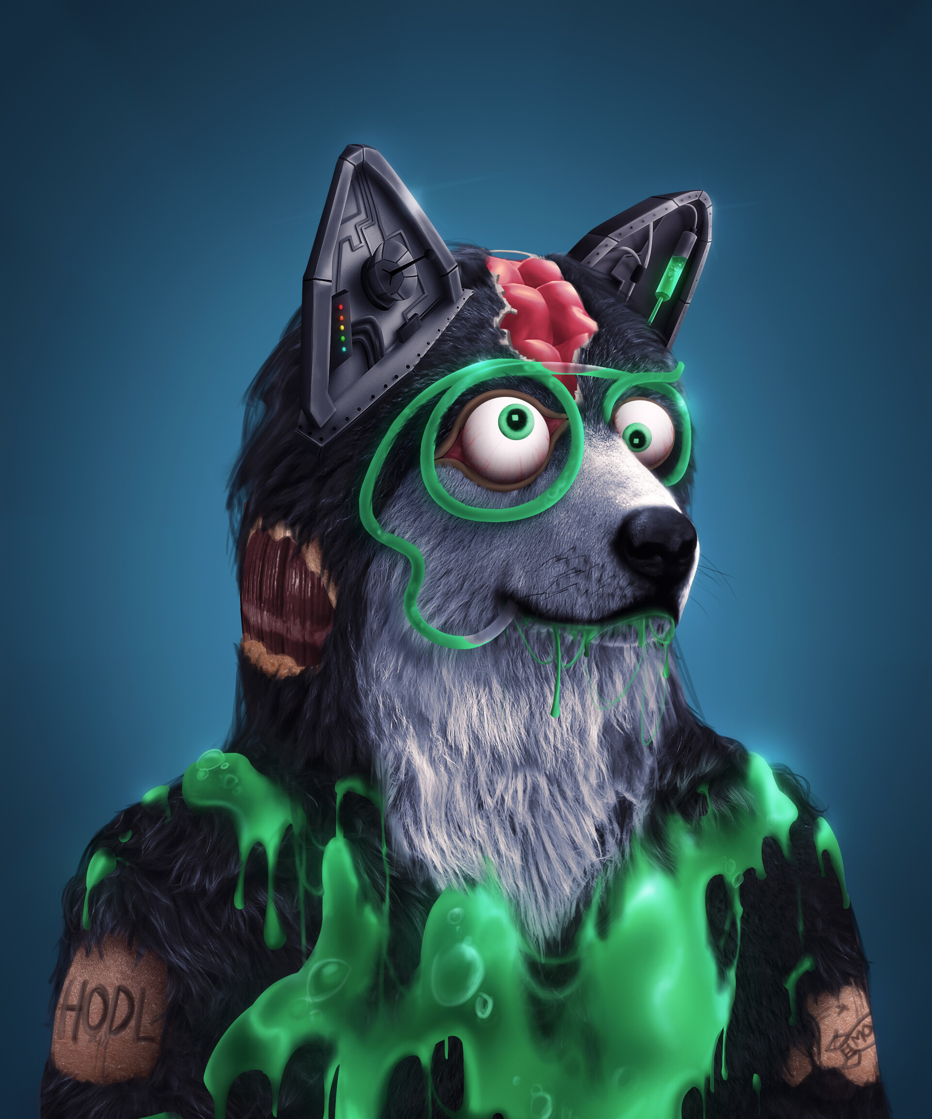 ArtStation - Mutant Shiba Club 3d Fanart