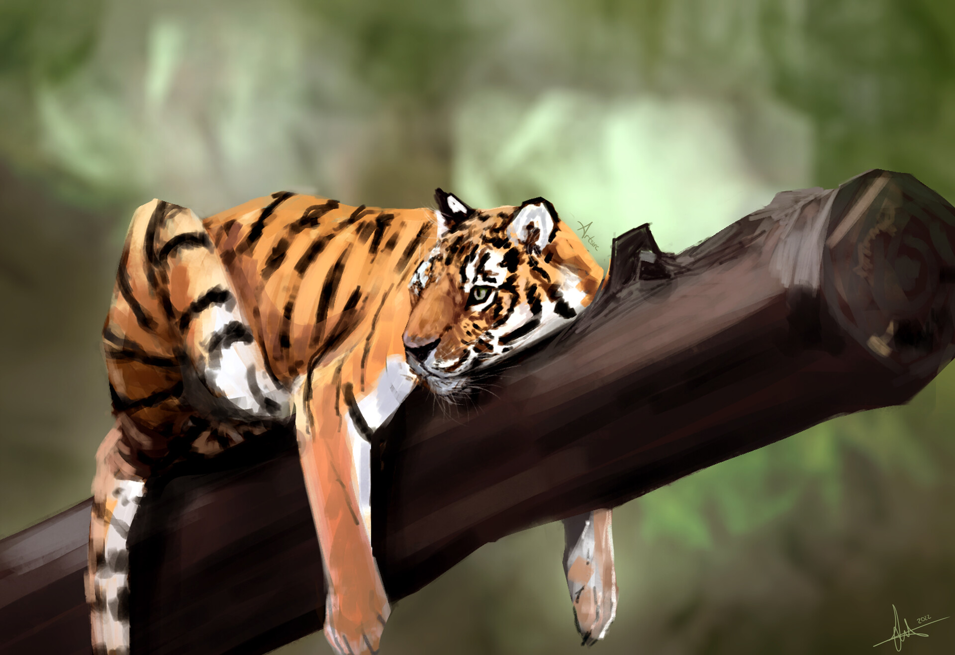 ArtStation - Tiger