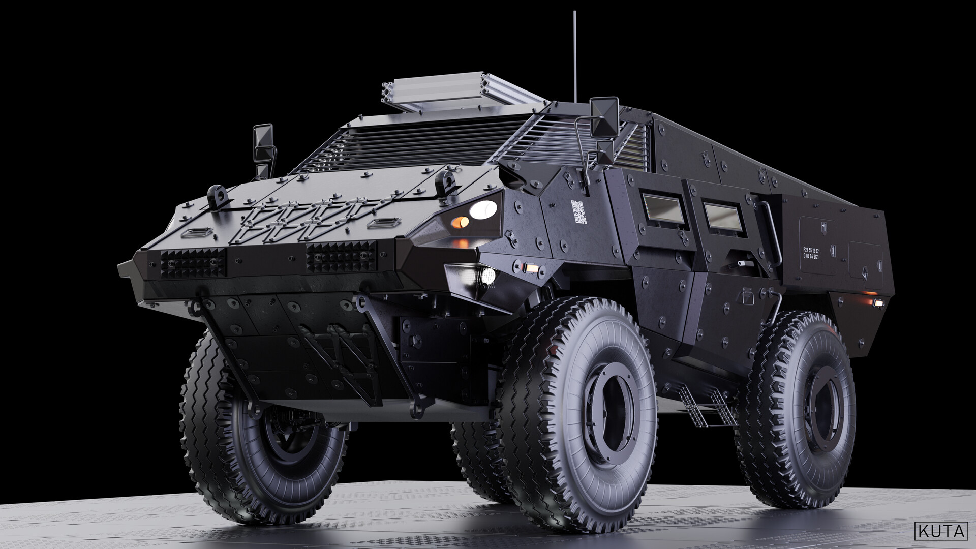 ArtStation - Armored Patrol Vehicle