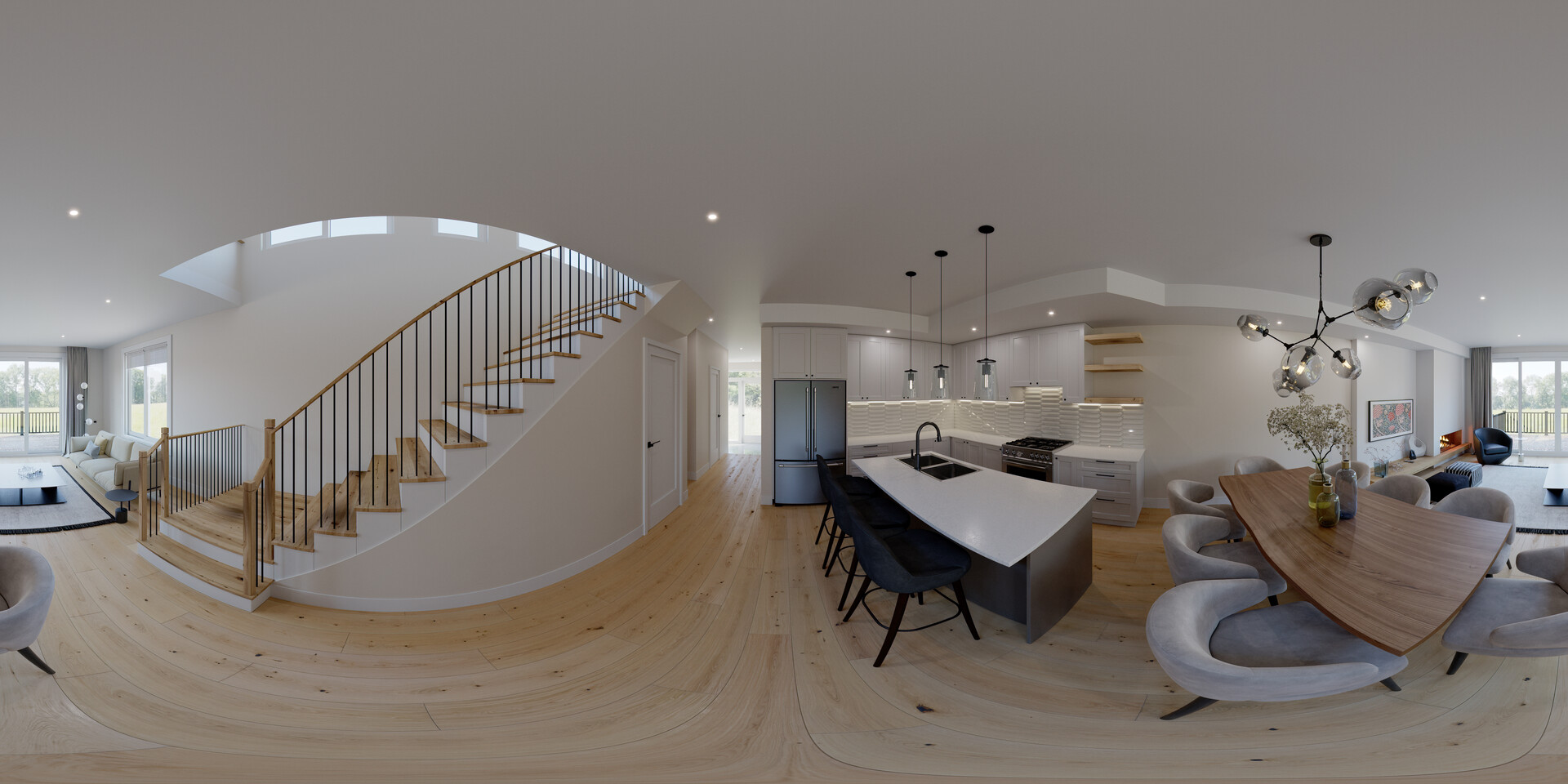 INNA 3D - 360 Tour for Canadian Architecture firm Maple Leaf Custom Homes.
