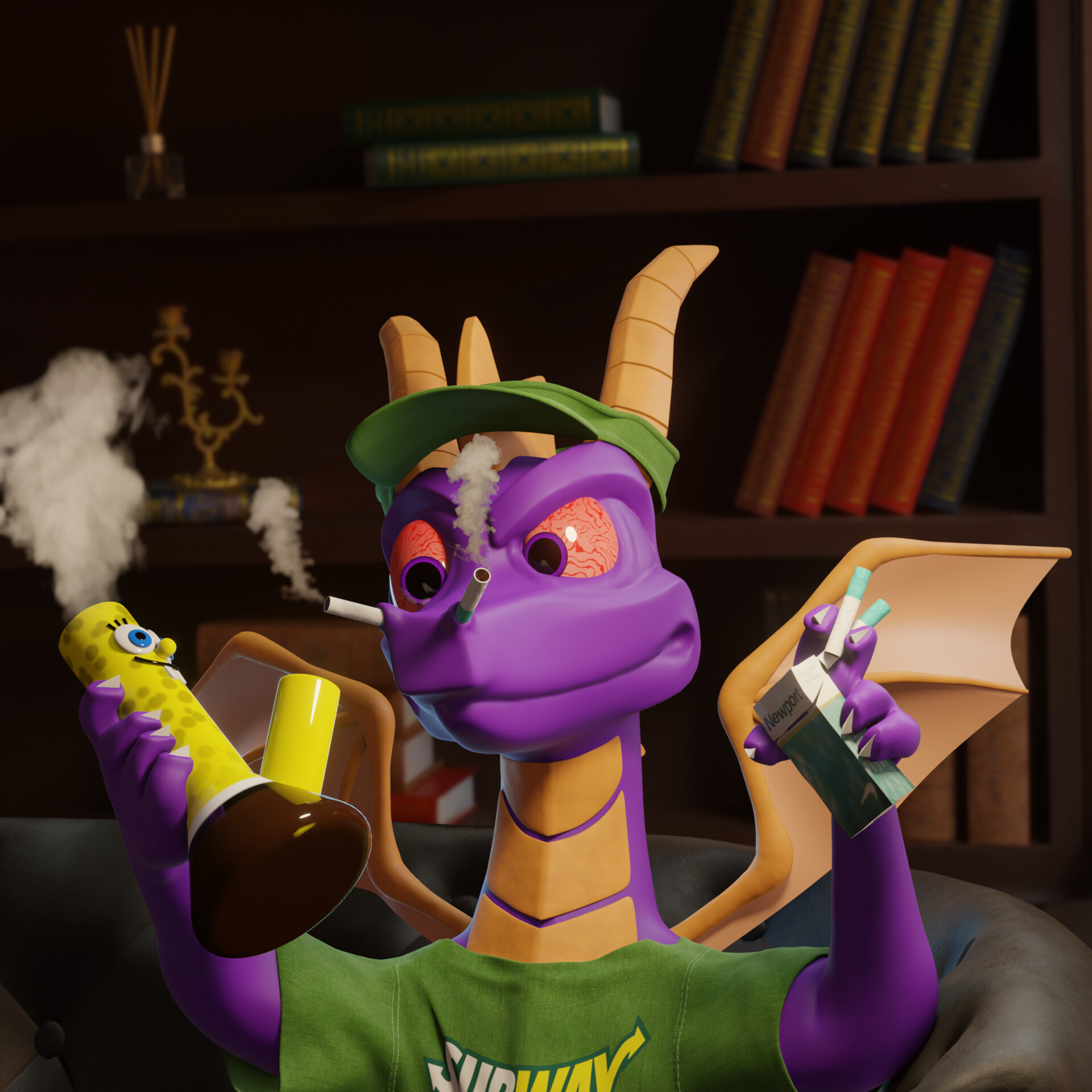 ArtStation - Minimum wage Spyro Goon-sesh