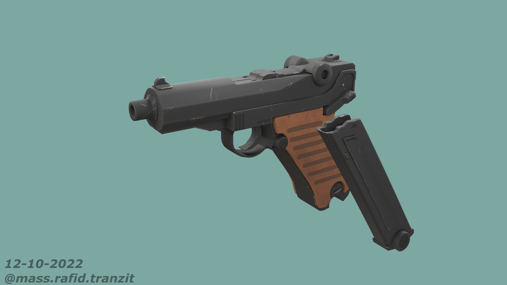 ArtStation - Loid Forger's Pistol (Spy x Family)