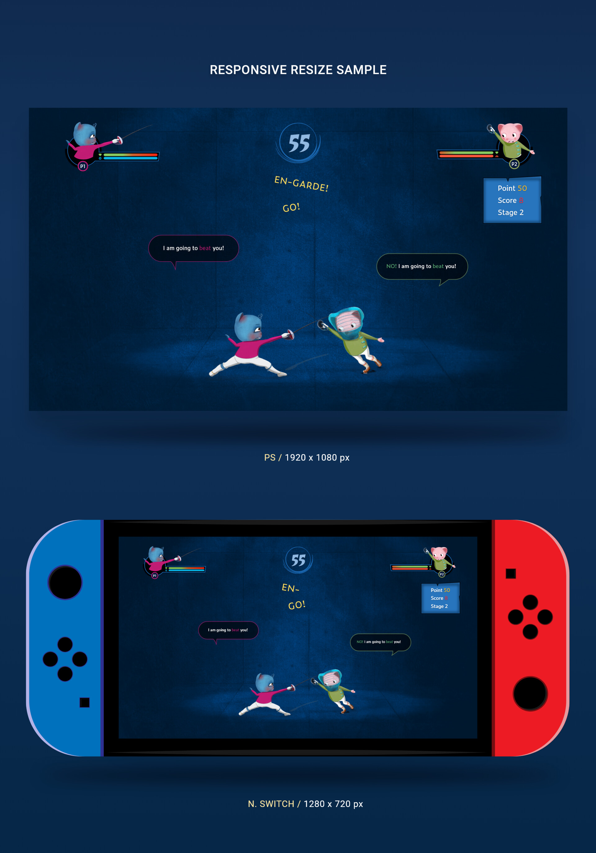 ArtStation - Fencers!