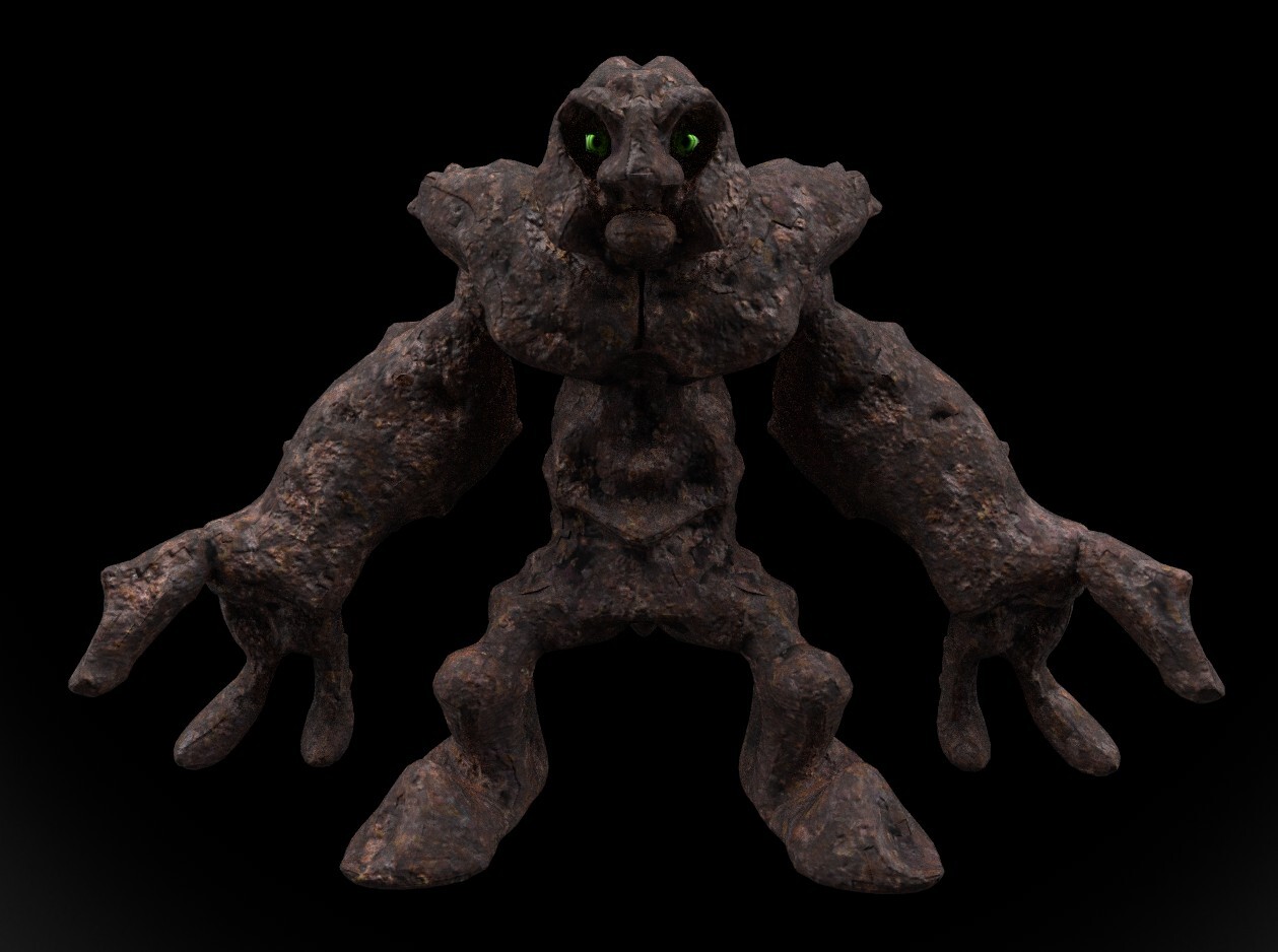 ArtStation - Golem Creature ArtStation - Golem Creature