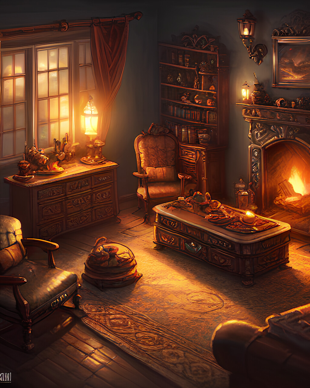 ArtStation - Cozy little place