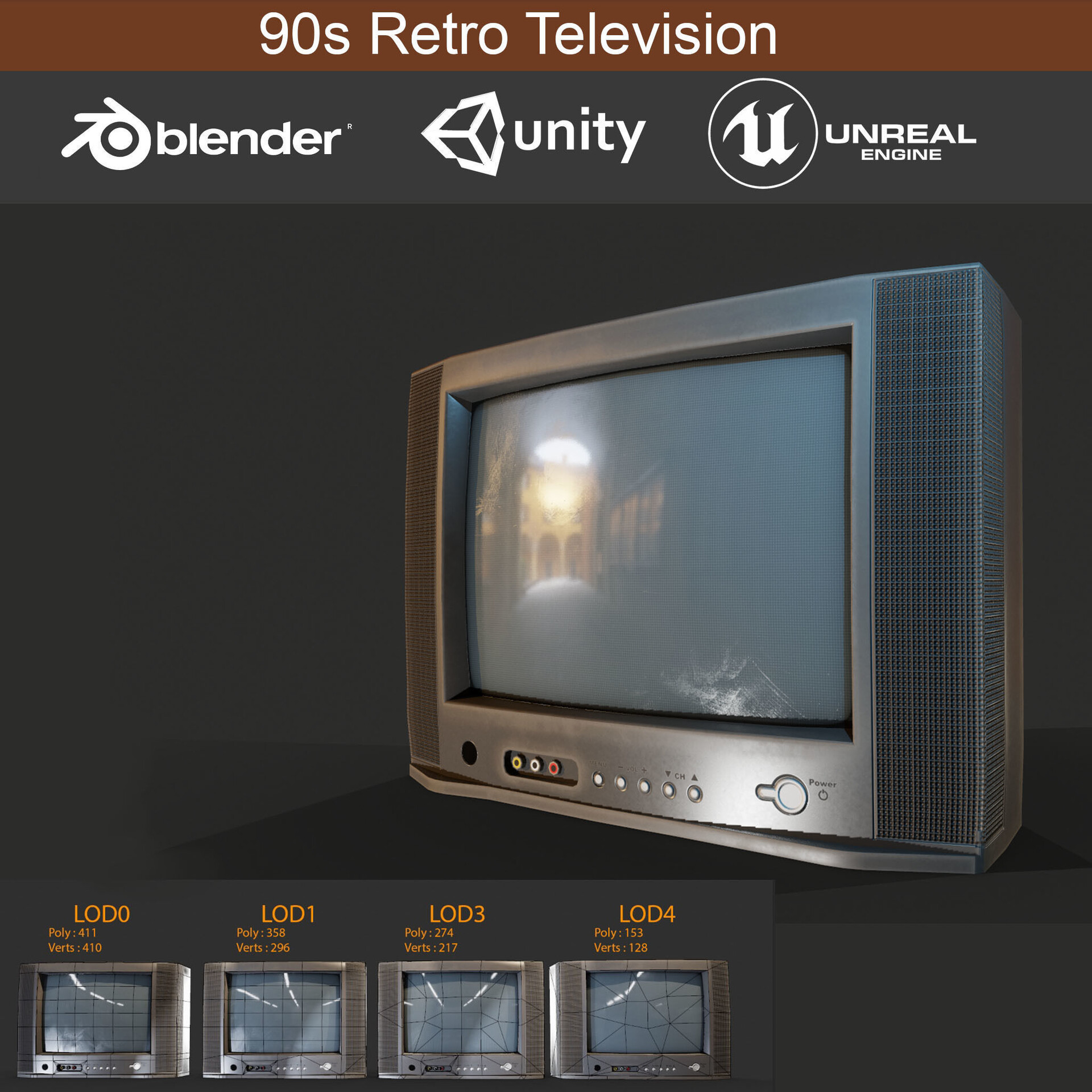 ArtStation - 90s Television