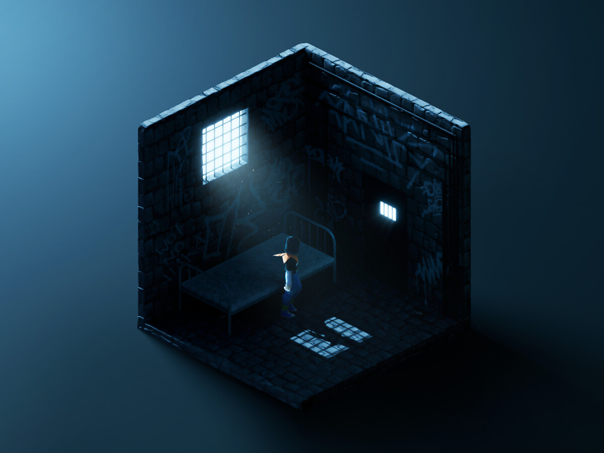 ArtStation - Escape from prison