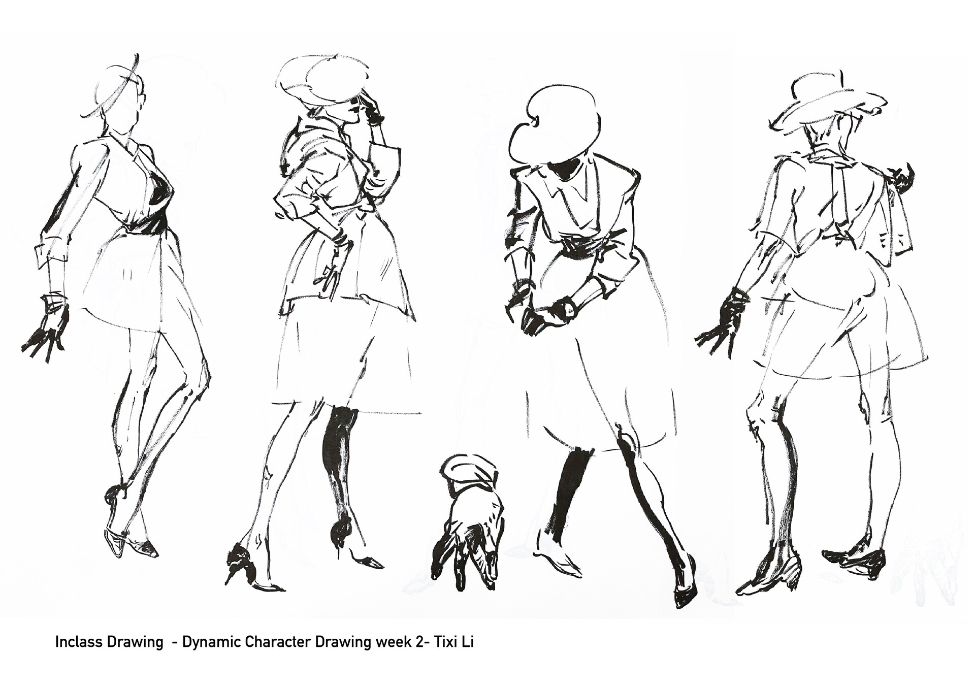 TixiLi - Dynamic Figure drawing