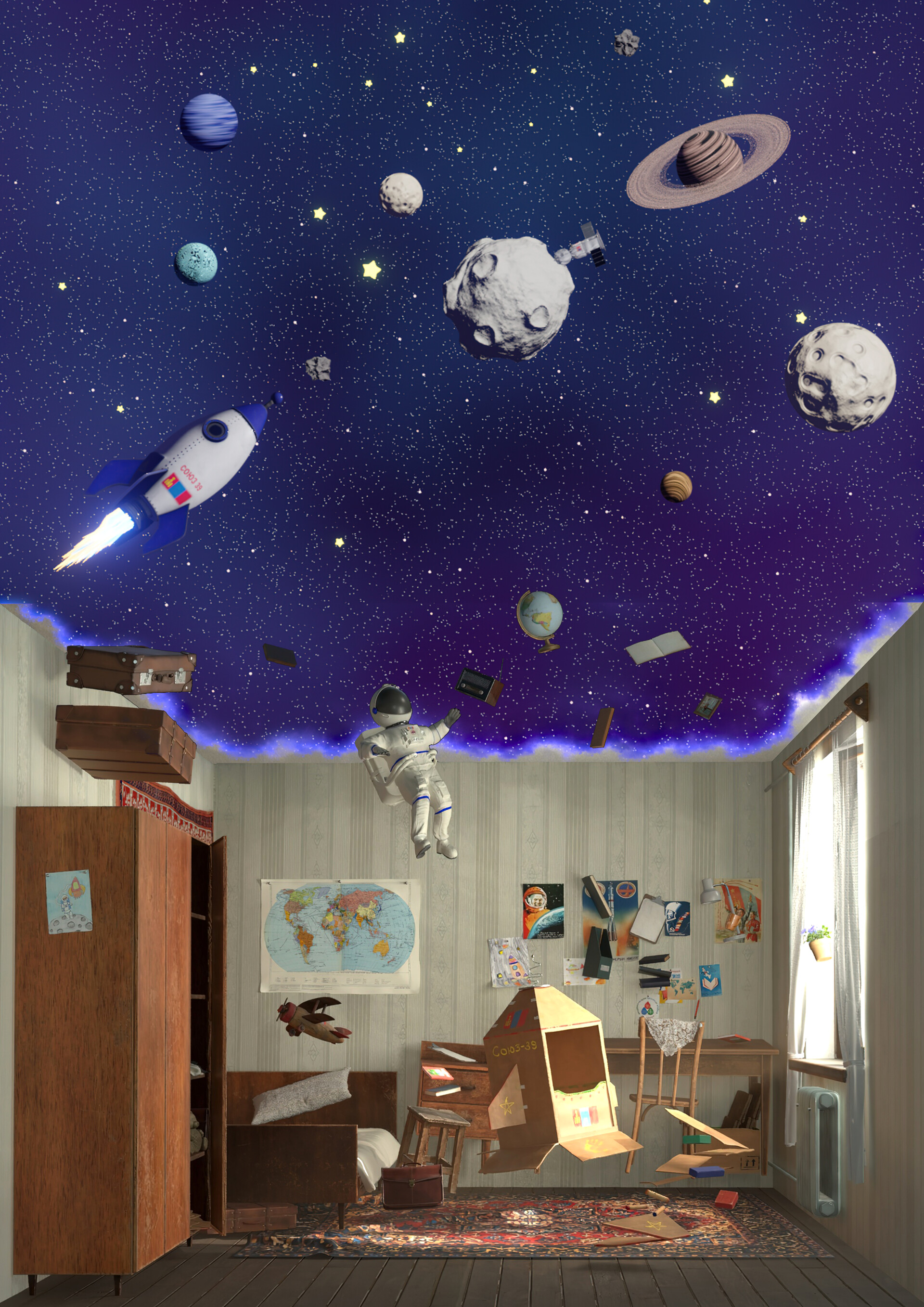 ArtStation - Discovering the space