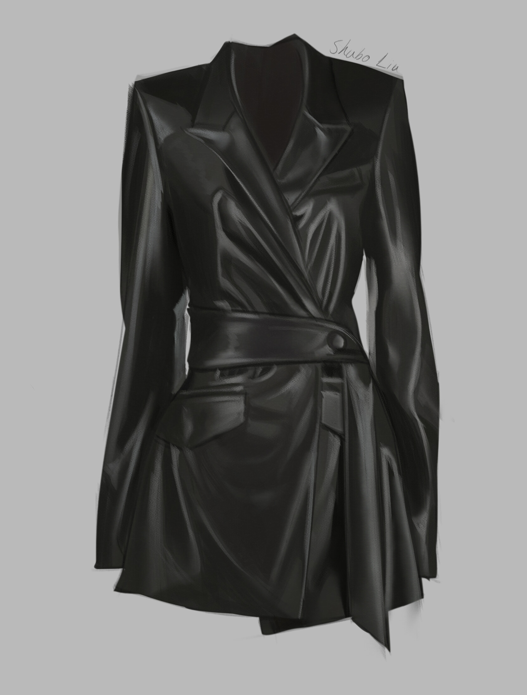 ArtStation - Leather practice