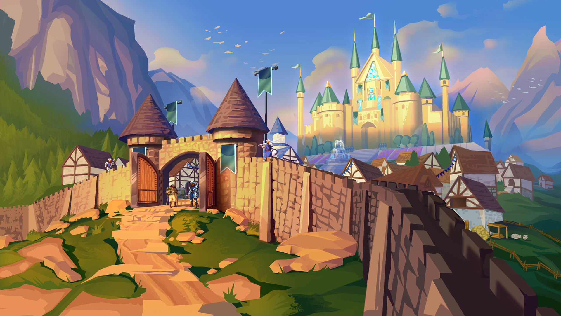 Reyna Rochin - Kingdom Maker - Illustrations