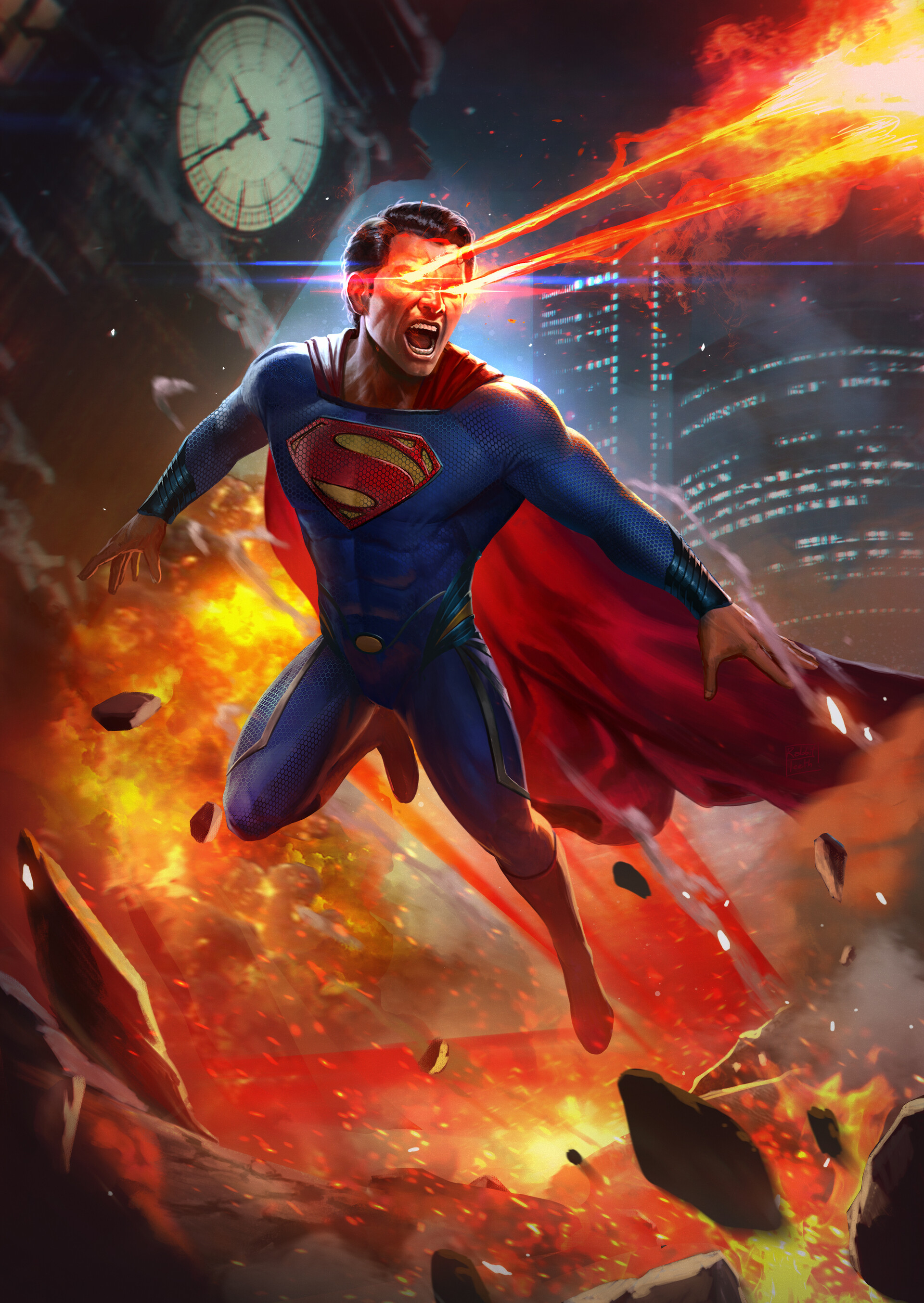 iphone superman wallpaper