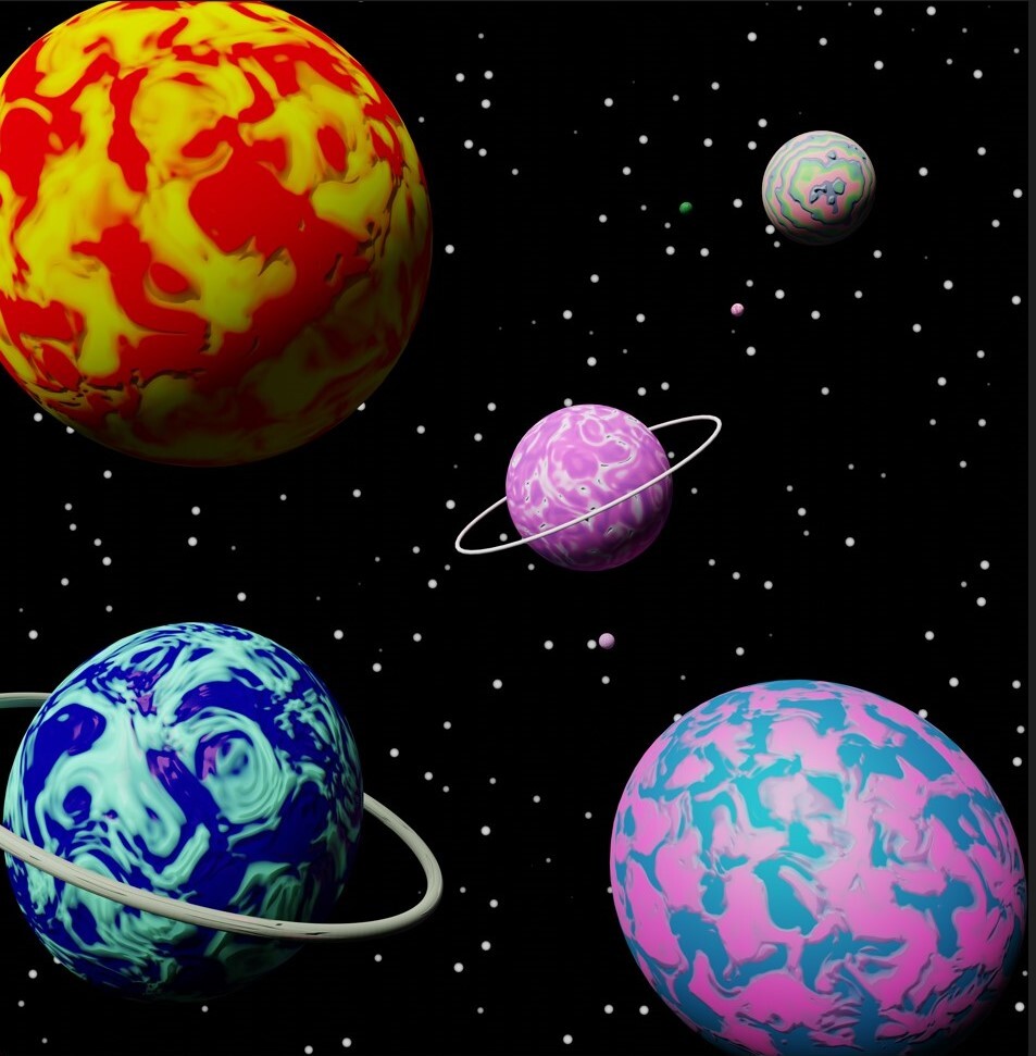 ArtStation - Planets