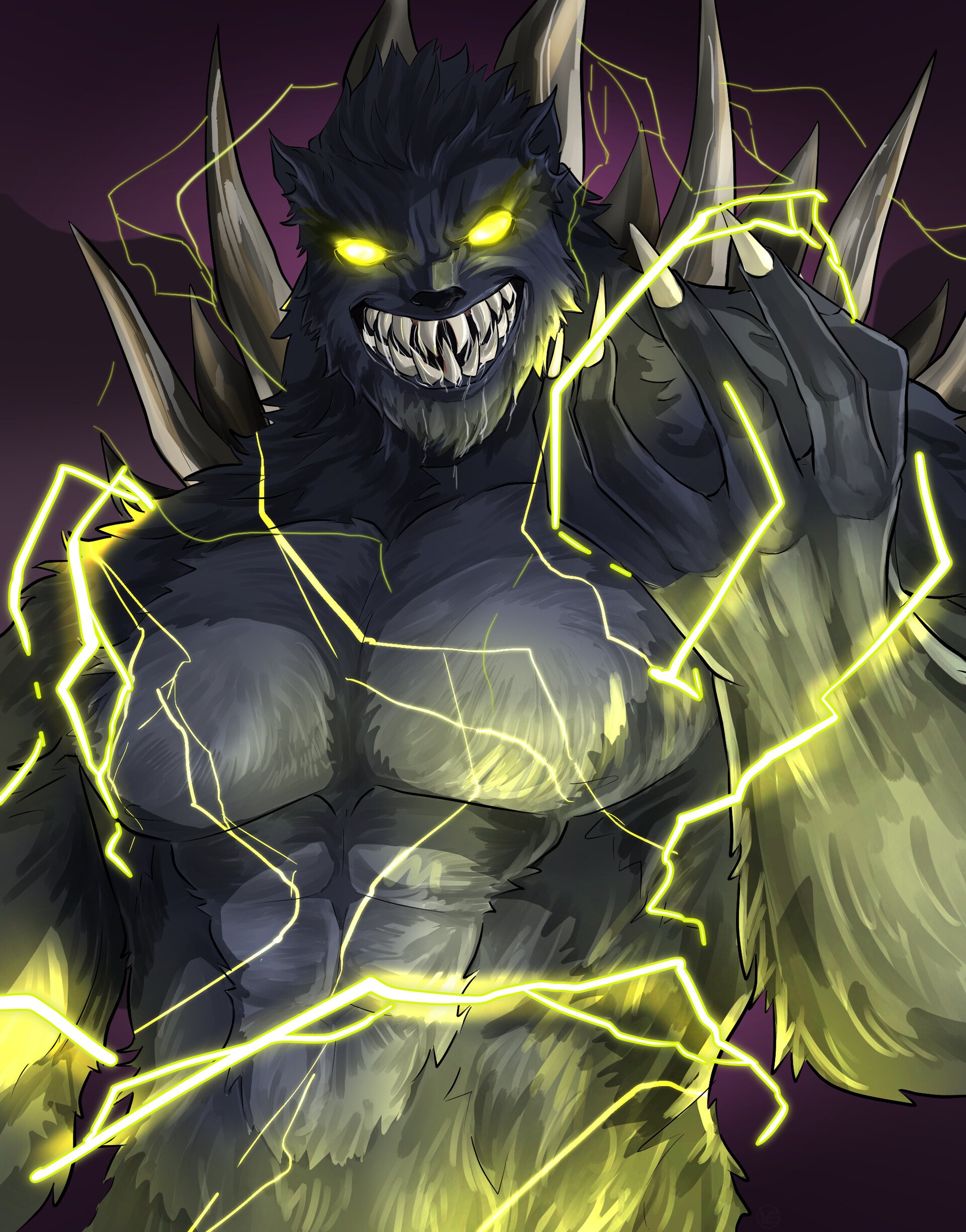 ArtStation - Wolf Monster