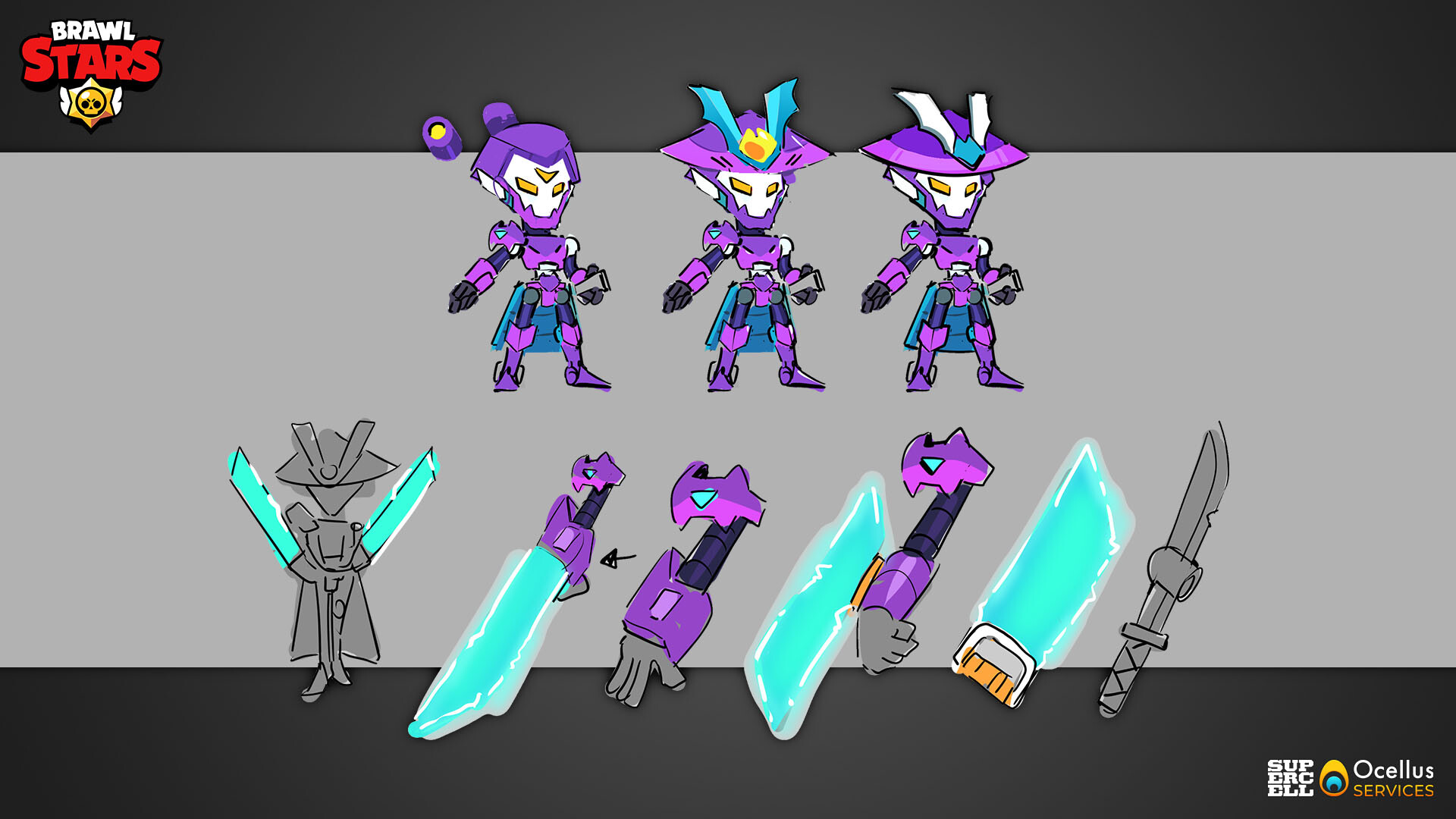 Brawl Stars : Mecha Mortis by Ocellus — SERVICES — ProUser.Me