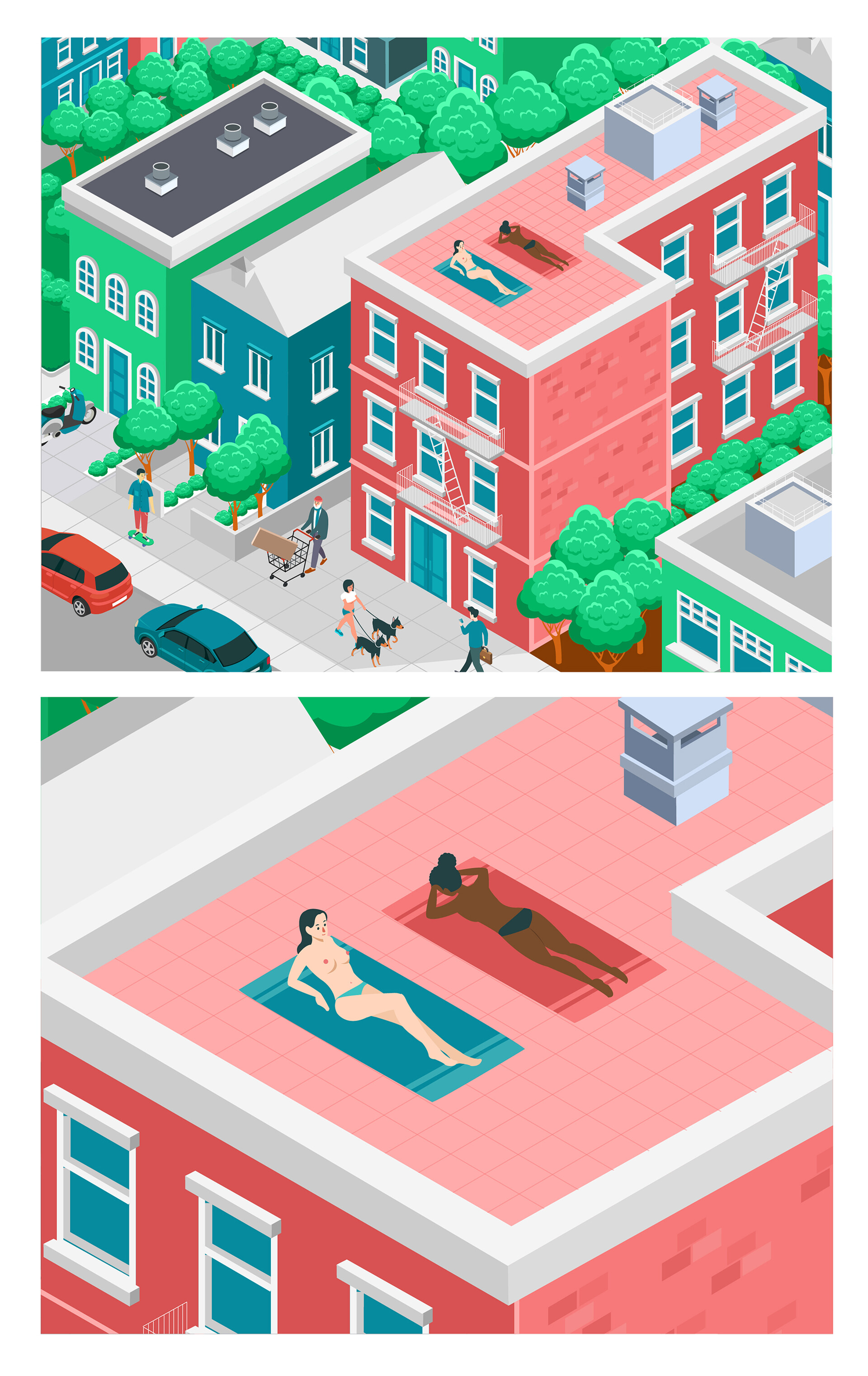 ArtStation - Isometric Comics