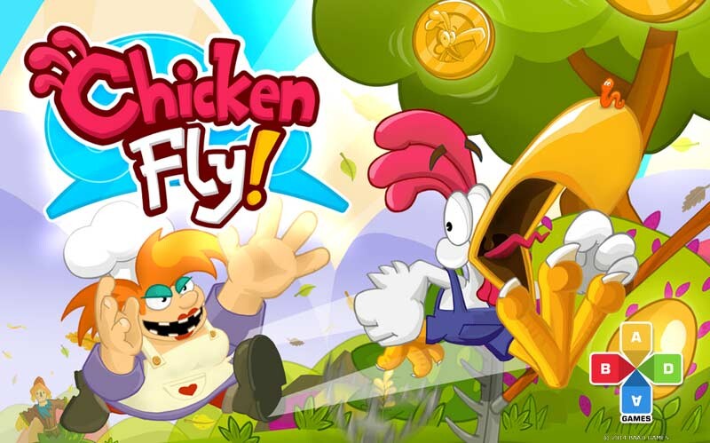 ArtStation - SPLASH SCREEN - Chicken Fly!