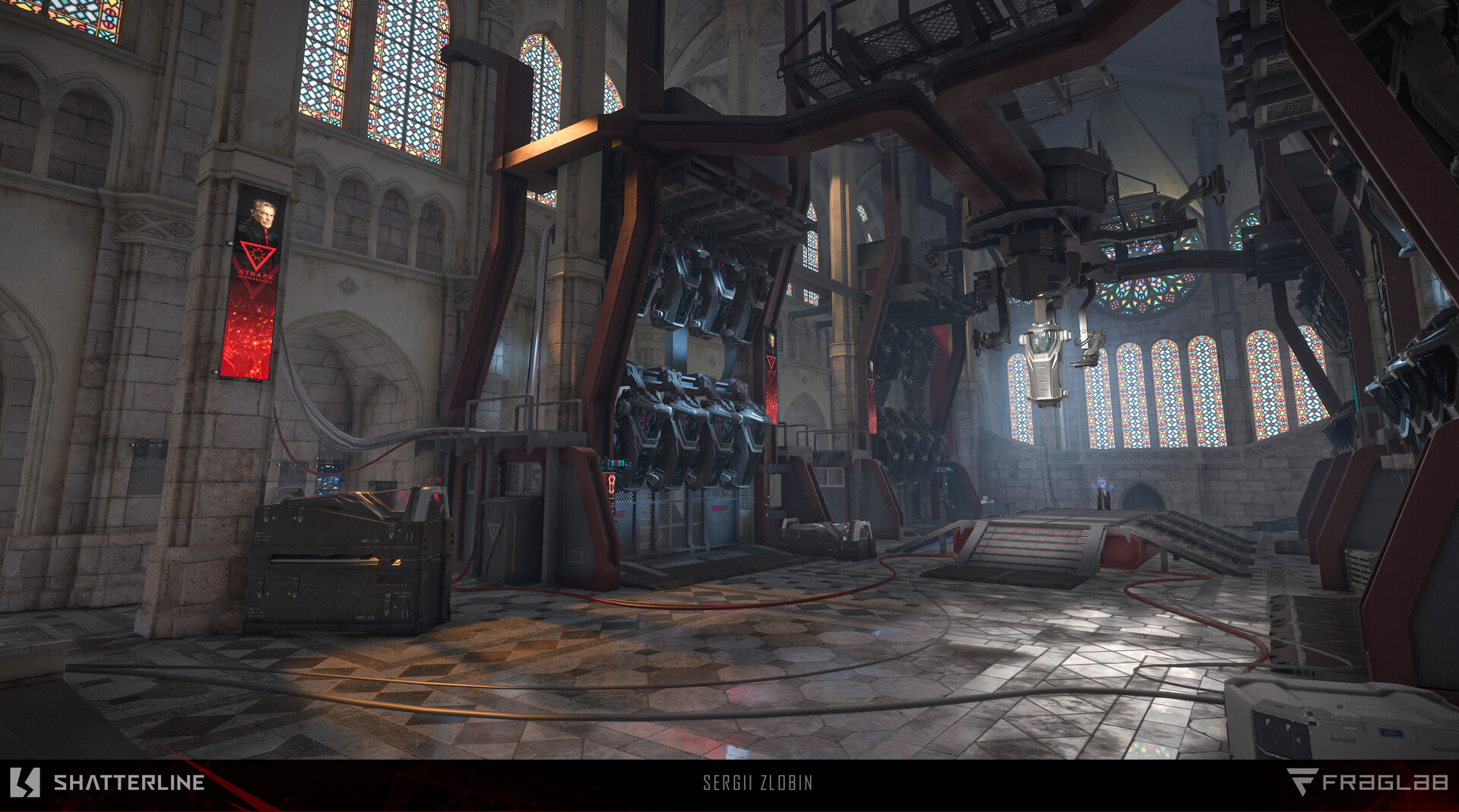 Sergii Zlobin - Shatterline - Hecatomb map