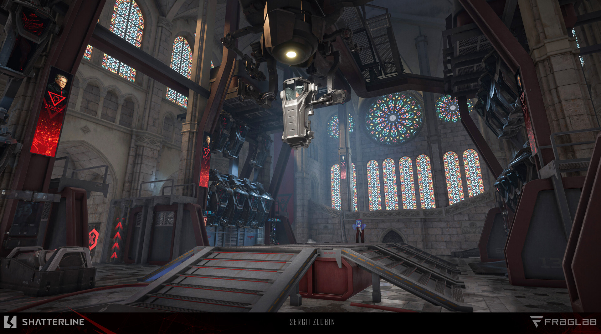 Sergii Zlobin - Shatterline - Hecatomb map