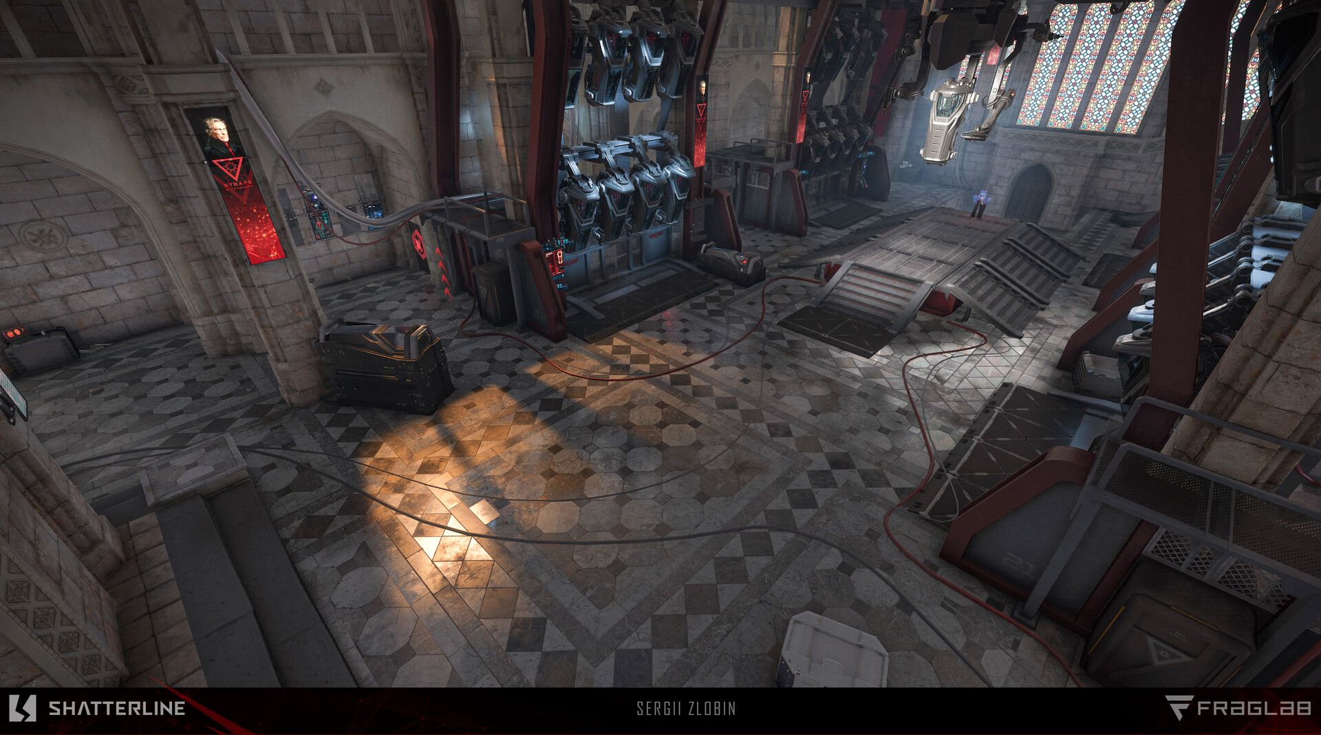 Sergii Zlobin - Shatterline - Hecatomb map