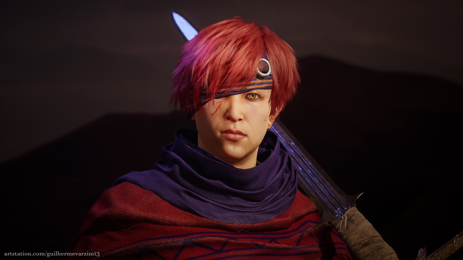 Guilherme Varzim - Reyd - Game Ready 3D Character