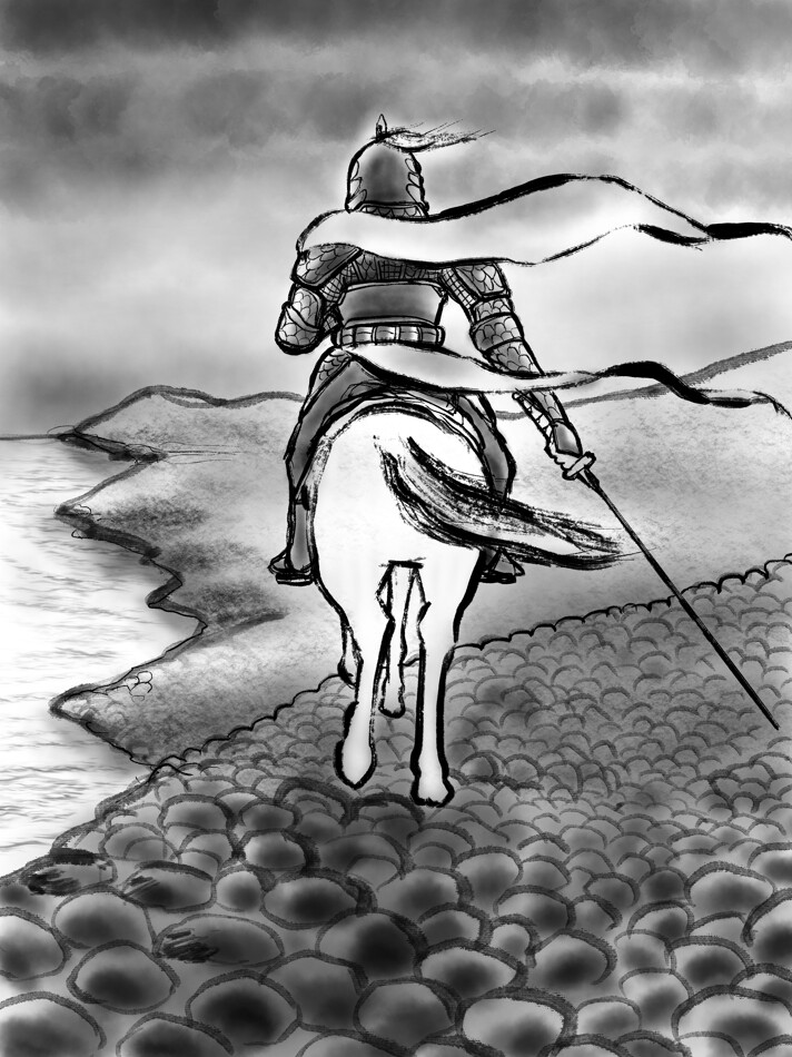 ArtStation - "Zou Ma Chuan Xing Feng Song Chu Shi Xi Zheng" by Cen Shen