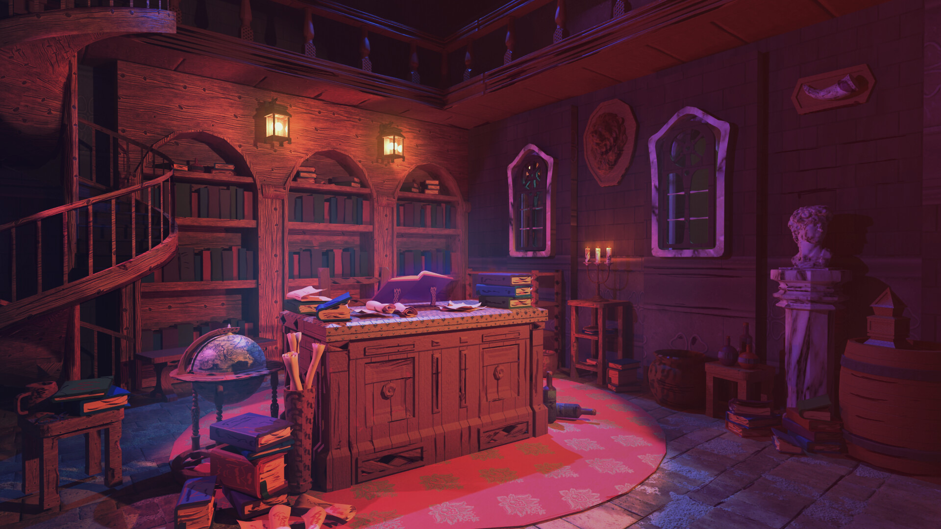 ArtStation - Old Library