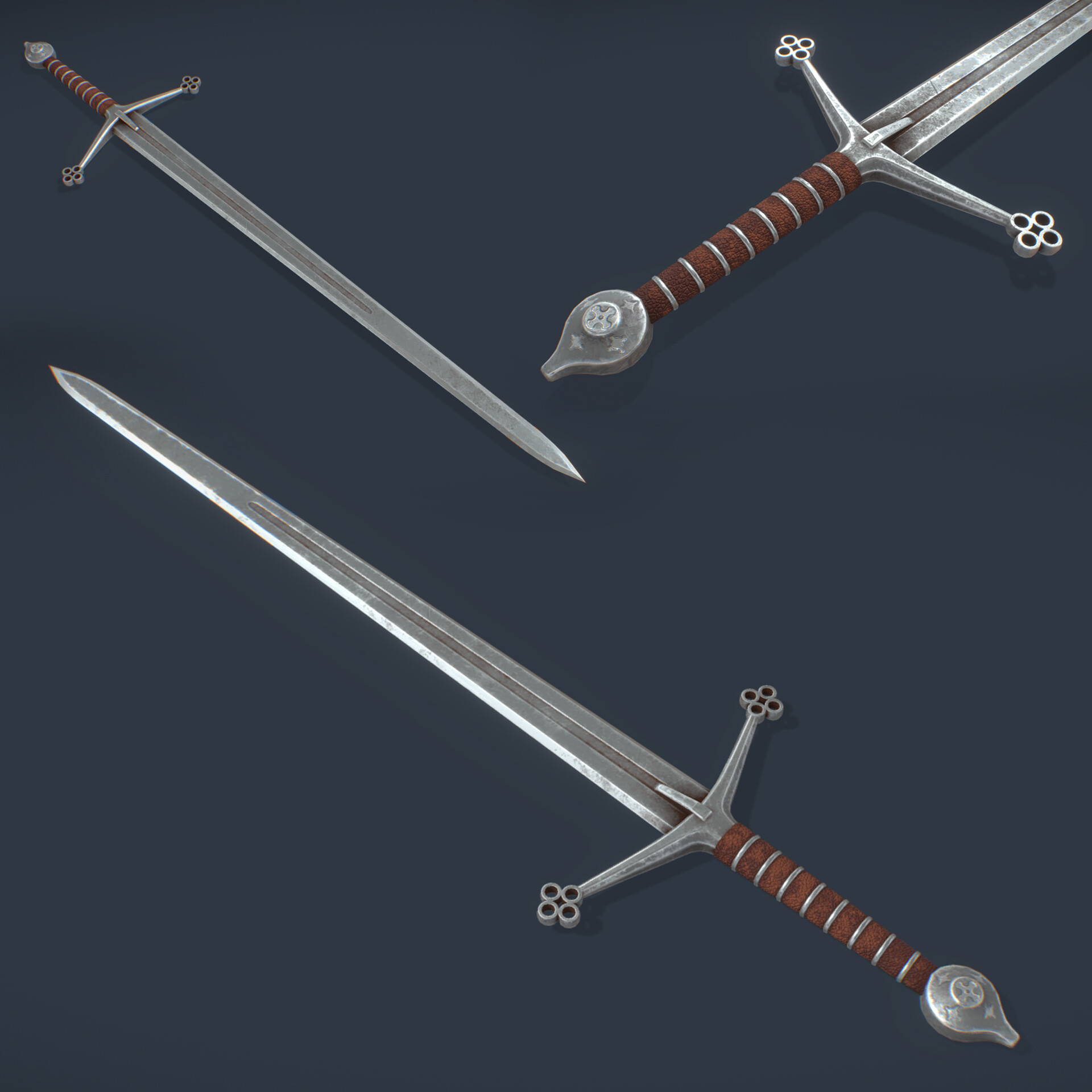 ArtStation - Claymore Sword lowpoly