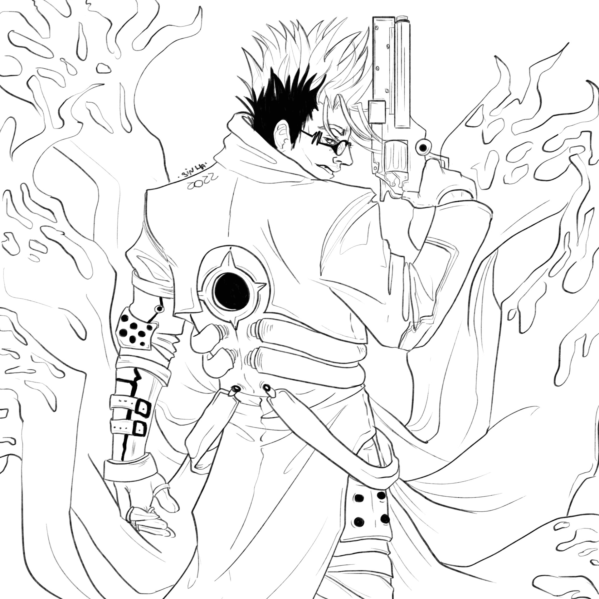 stampede coloring pages