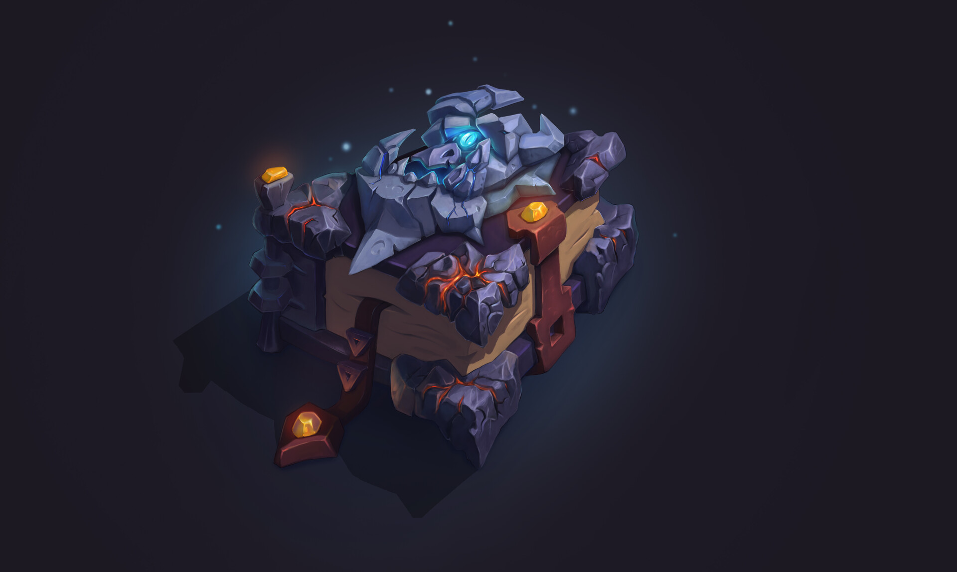 ArtStation - Stone spirit book. Continuing a magical theme