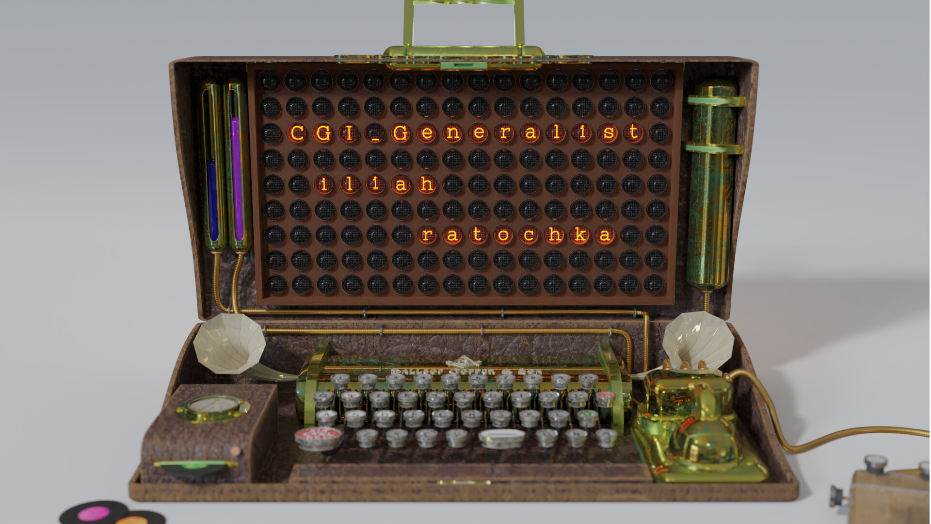 Iliah Ratochka - My "CGI Generalist" reel 2022.